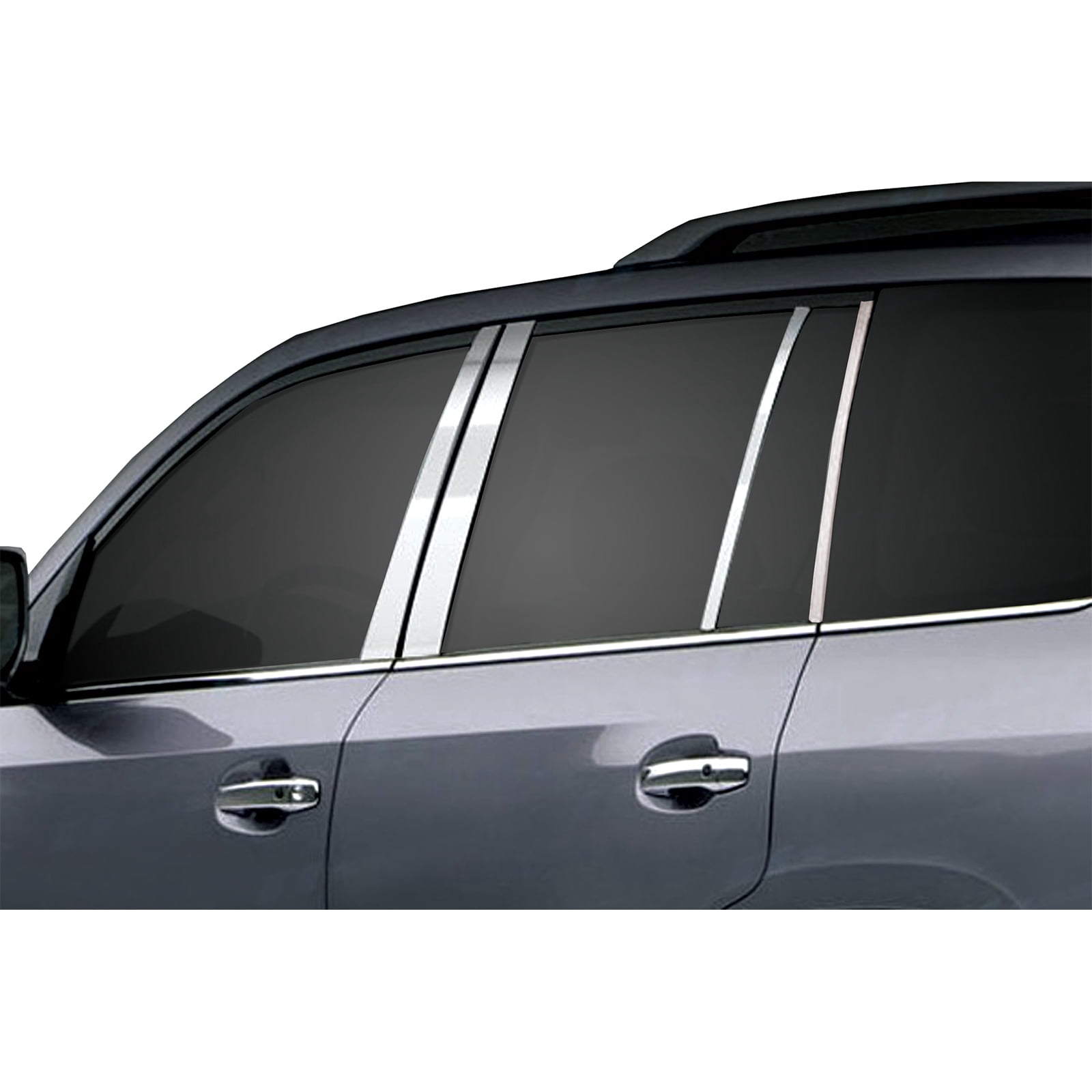Ikon Motorsports Pillar Post Compatible With 2008-2016 Lexus LX570 ...