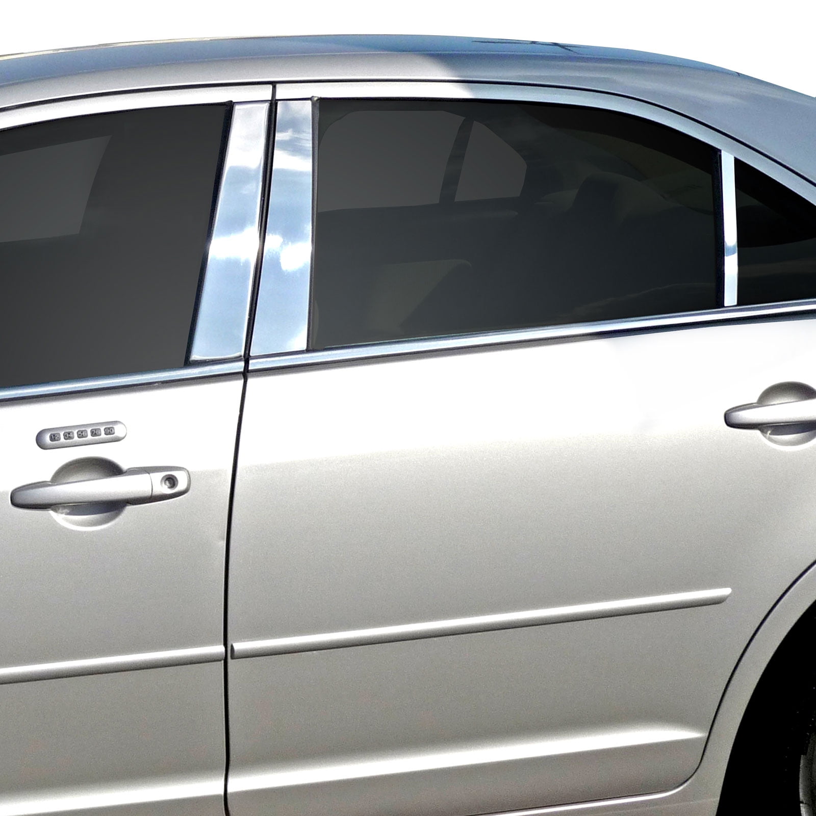 Ikon Motorsports Pillar Post Compatible With 2010-2012 Ford Fusion ...