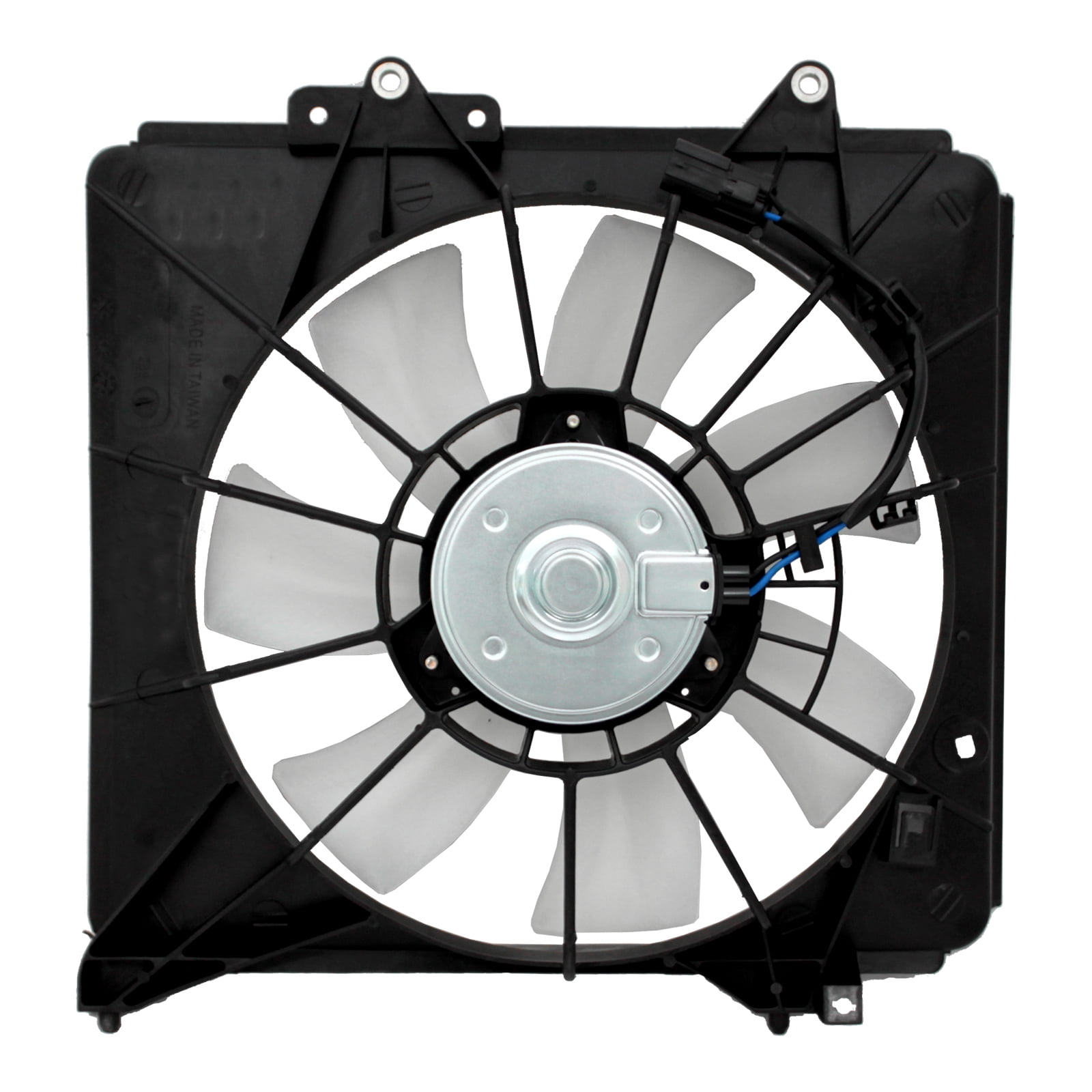 Ikon Motorsports Radiator Cooling Fan Assembly for 2009-2014 Honda FIT ...