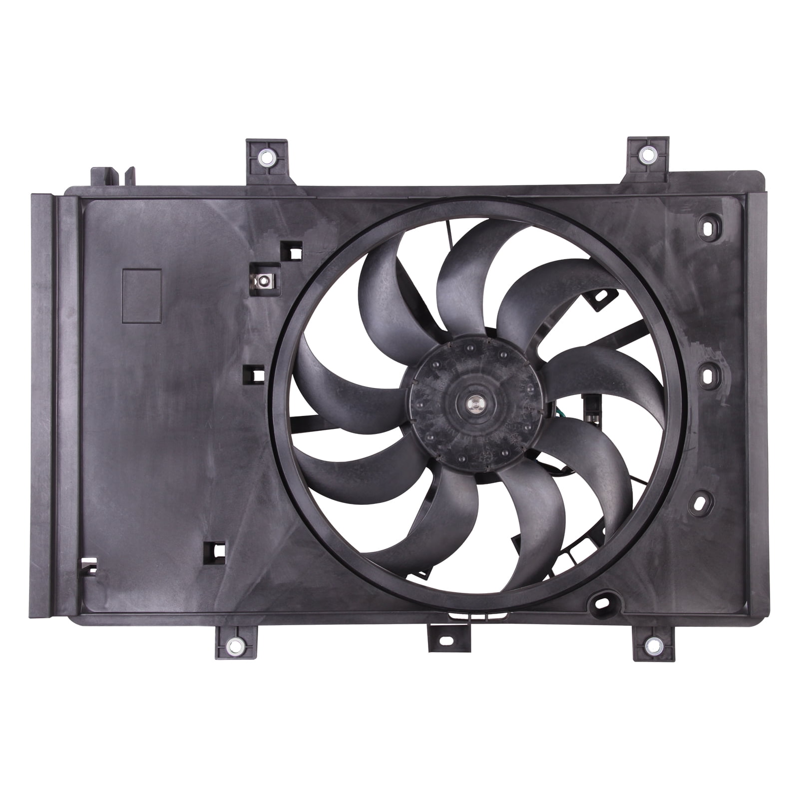 Ikon Motorsports Radiator Cooling Fan Assembly Replacement for 2016 ...
