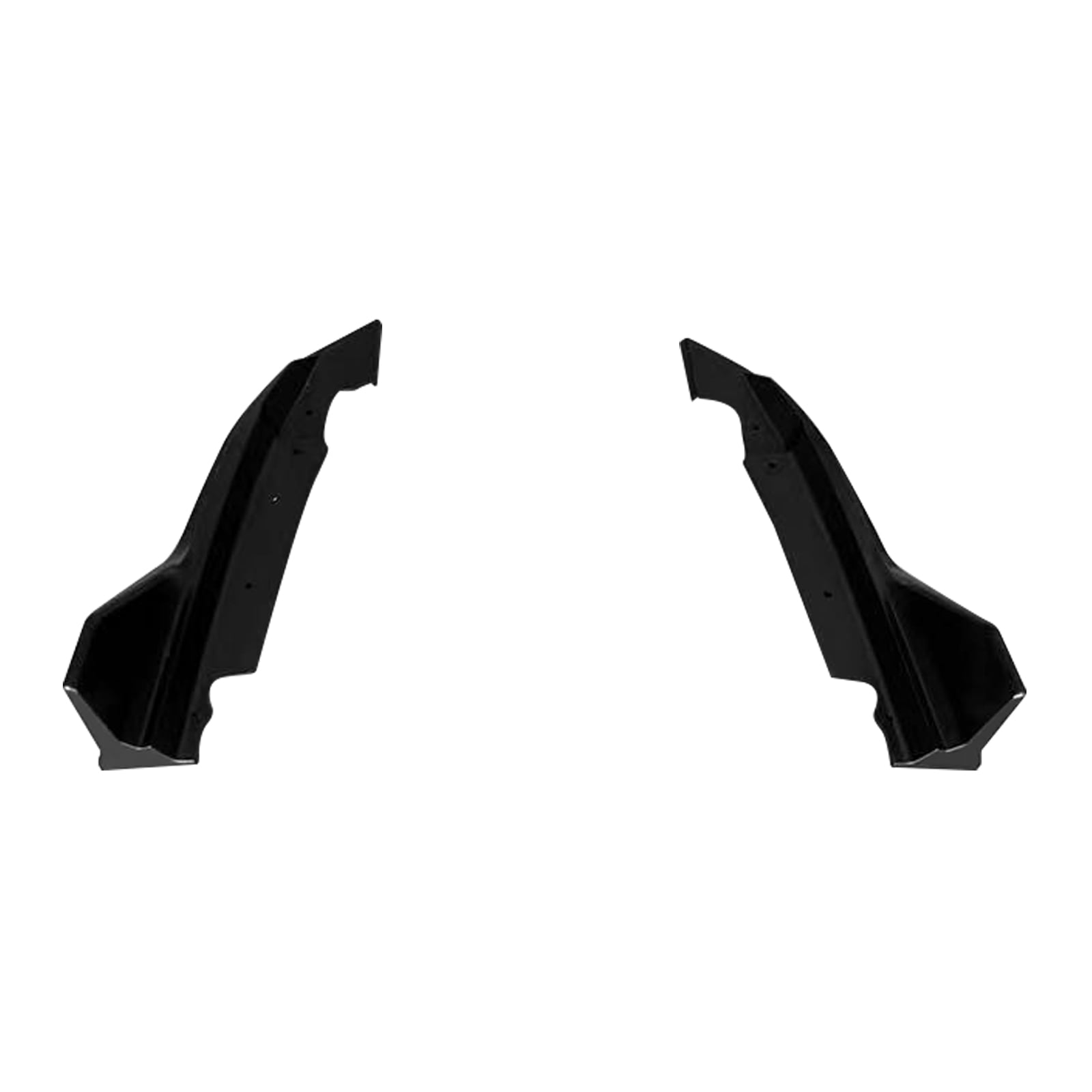 Ikon Motorsports Rear Bumper Aprons Compatible With 2022-2024 Honda Civic 4-Door Sedan, PP ...