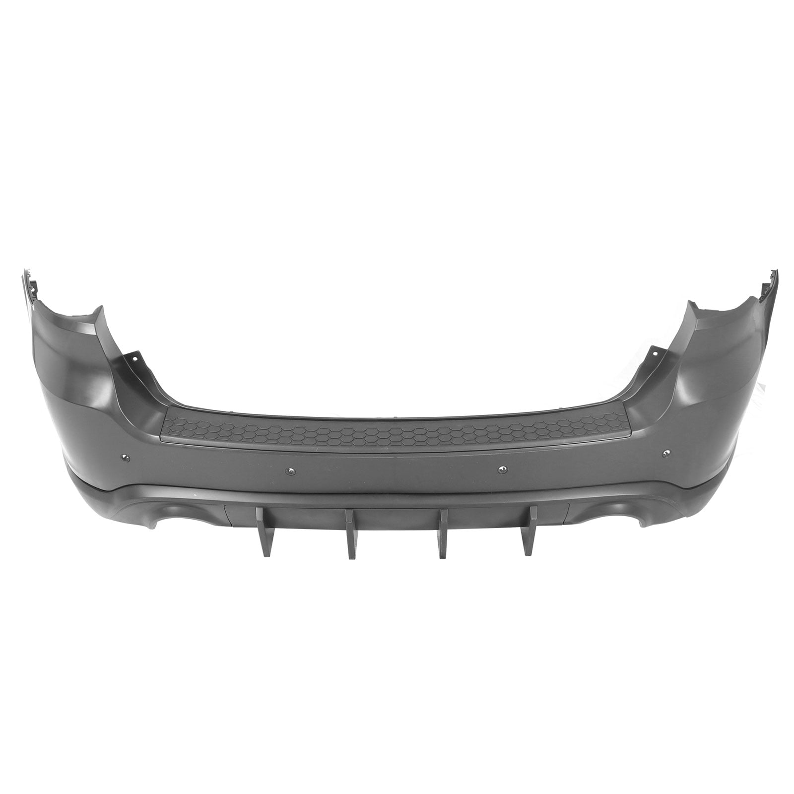 Ikon Motorsports Rear Bumper Cover with V1 5PC Diffuser Lip Compatible ...