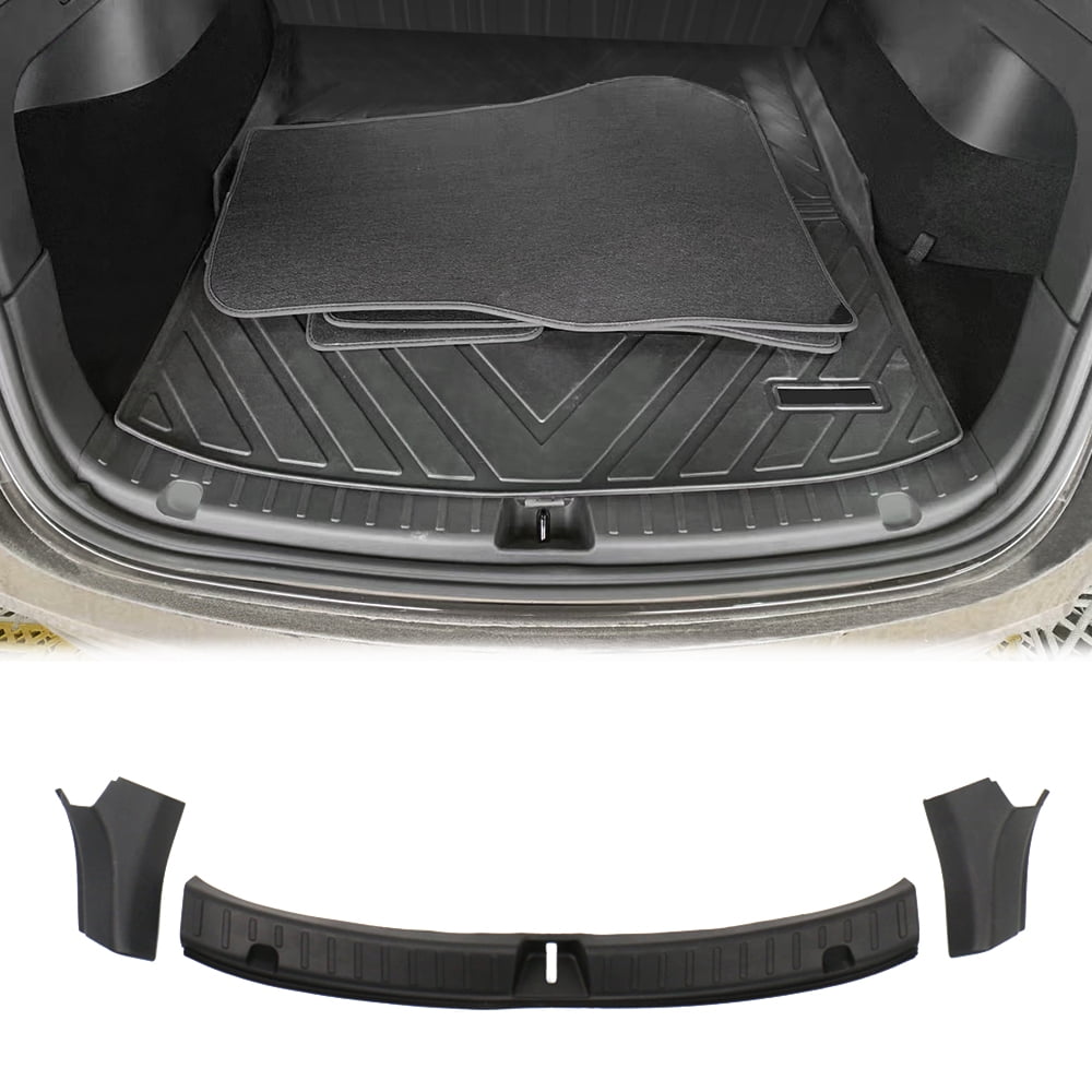 Ikon Motorsports Rear Bumper Guard Compatible With 2020-2023 Tesla ...