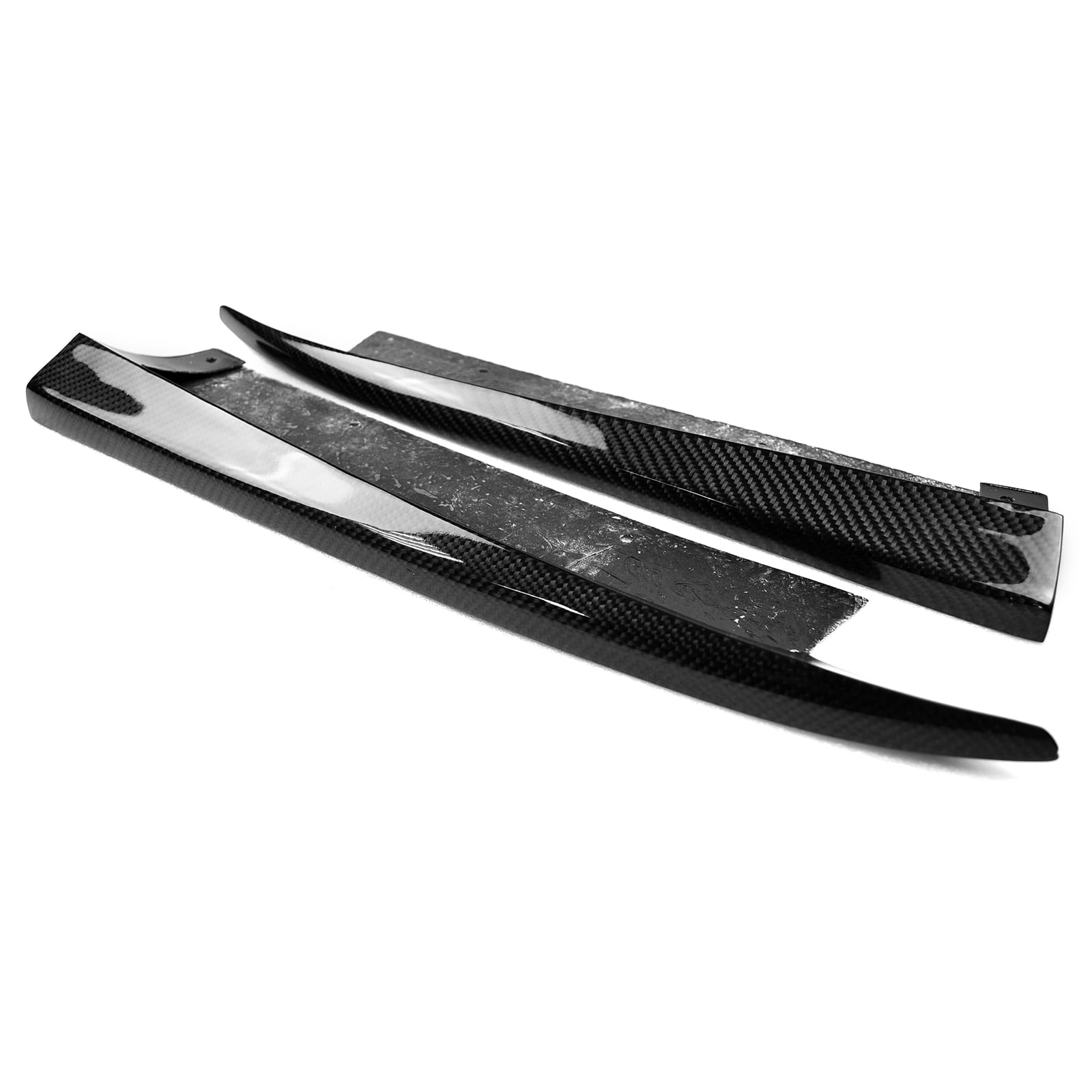Ikon Motorsports Rear Bumper Side Aprons Compatible With 2012-2014 ...