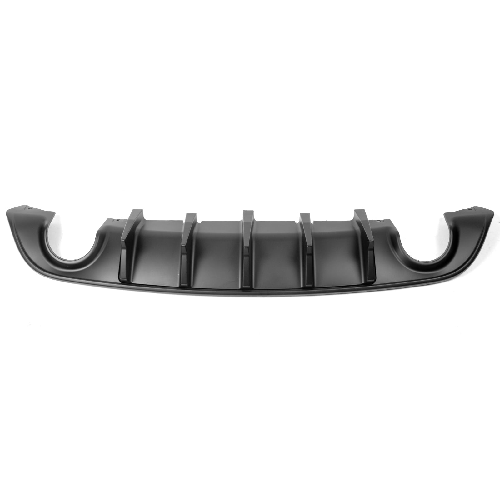 Ikon Motorsports Matte Black Rear Diffuser for 15-22 Dodge Charger ...