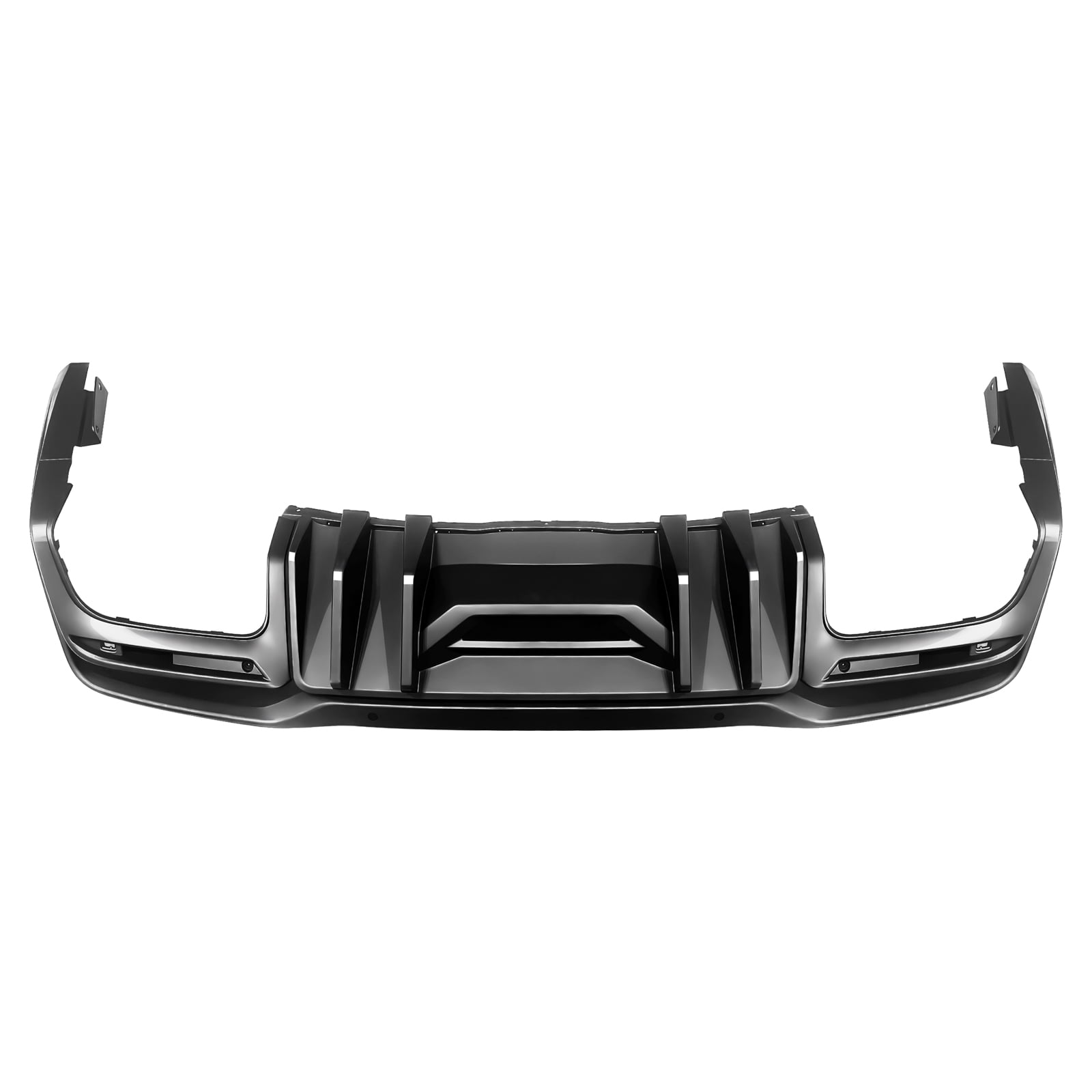 Ikon Motorsports Rear Diffuser Compatible with 2024-2025 Ford Mustang ...