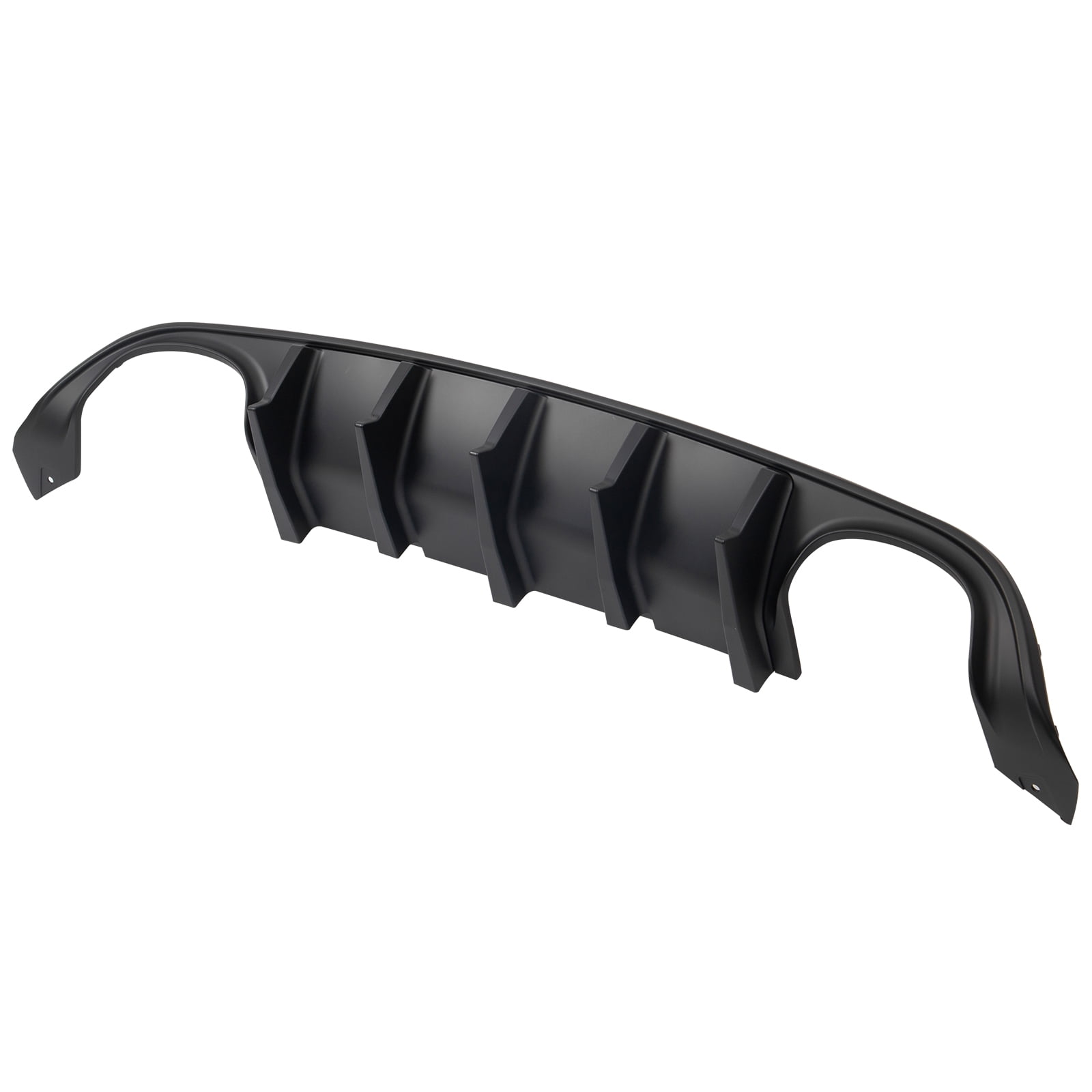 Ikon Motorsports Rear Diffuser Quad Exhaust Compatible with 15-23 Dodge ...