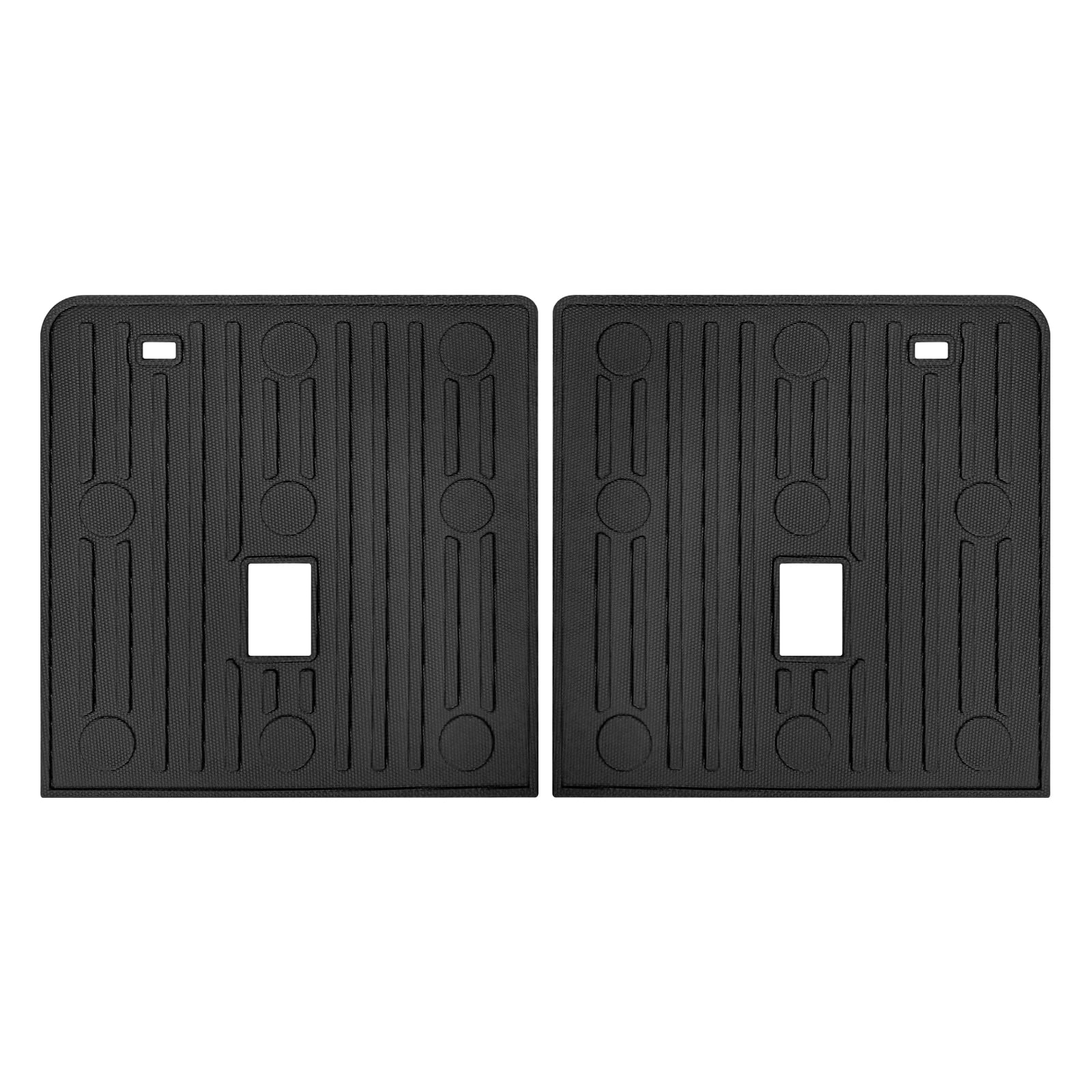 Ikon Motorsports Rear Seat Protector Backrest Cover Compatible With ...