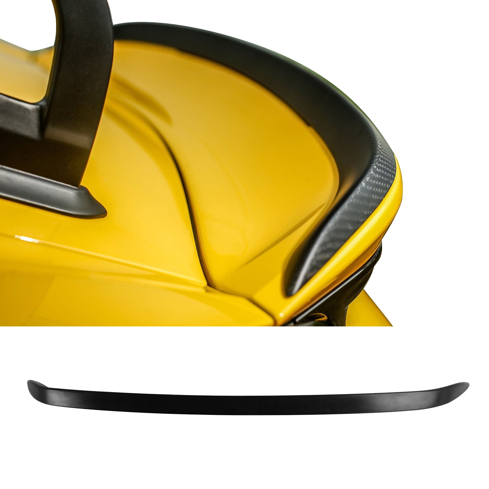Ikon Motorsports Rear Trunk Boot Deck Lid Spoiler Wing Lip Exterior ...