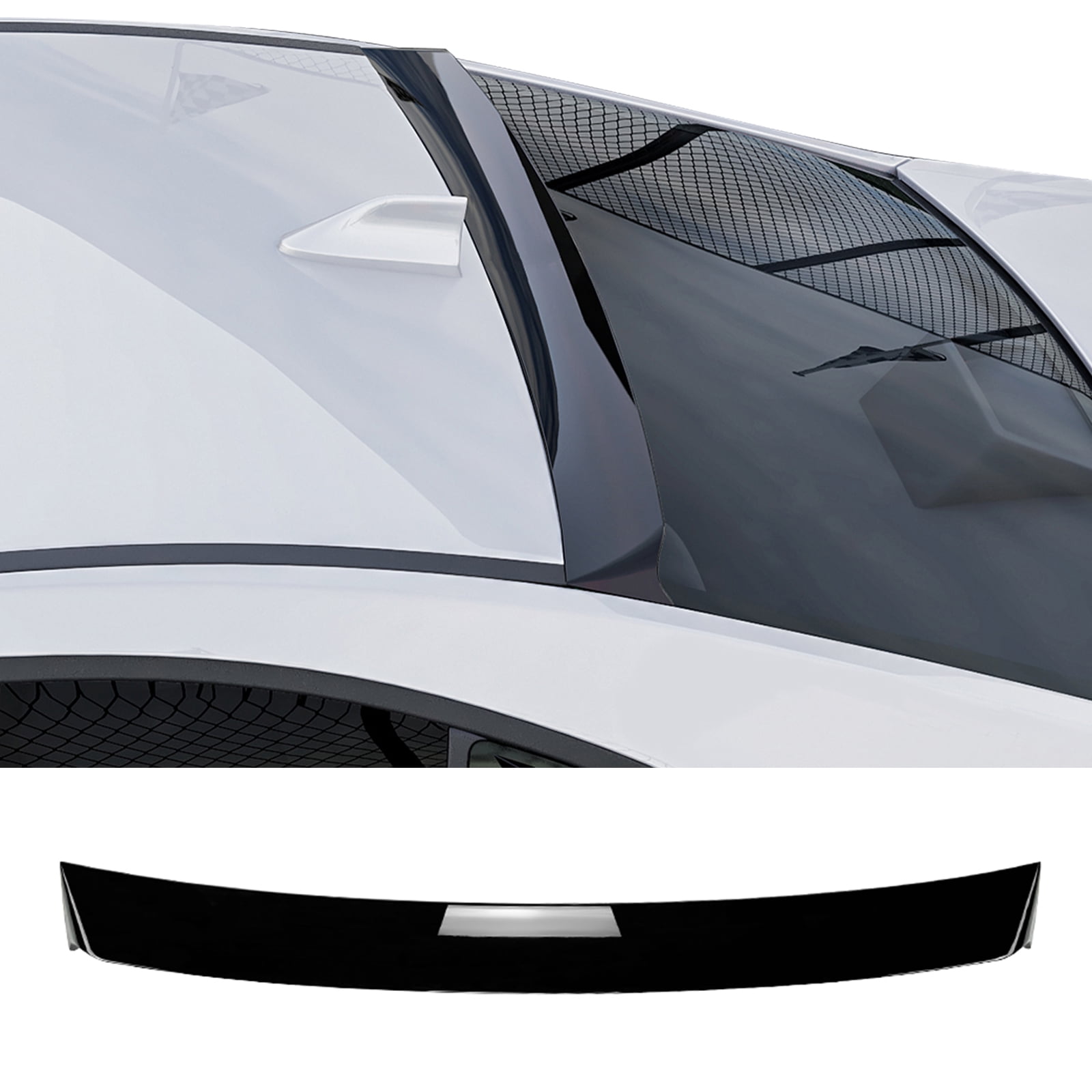 Ikon Motorsports Rear Window Roof Spoiler Compatible with 2022-2025 ...