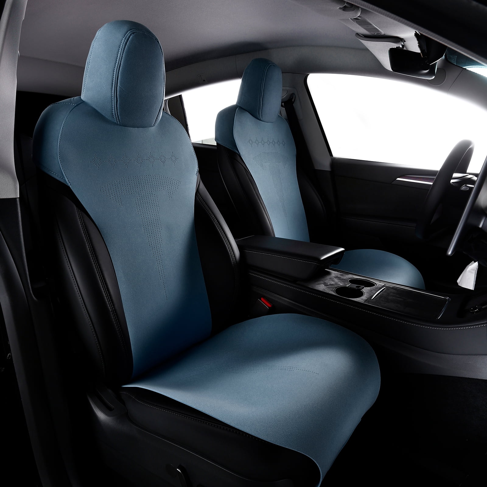 Ikon Motorsports Seat Cover Cushions Compatible With 2020-2024 Tesla ...