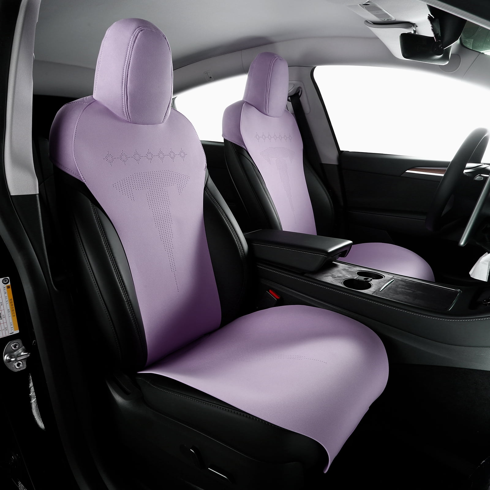 Ikon Motorsports Seat Cover Cushions Compatible With 2020-2024 Tesla ...