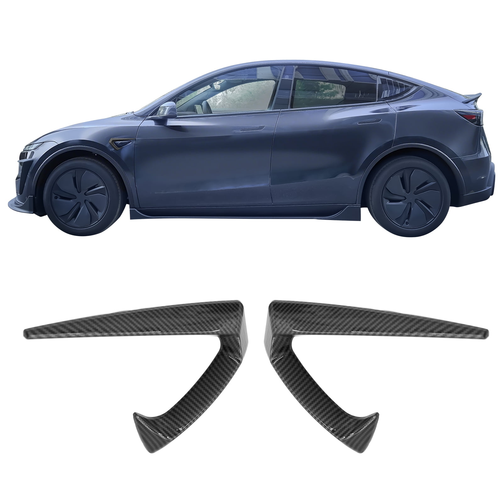 Ikon Motorsports Side Fender Trim Compatible with 2025-2026 Tesla Model ...