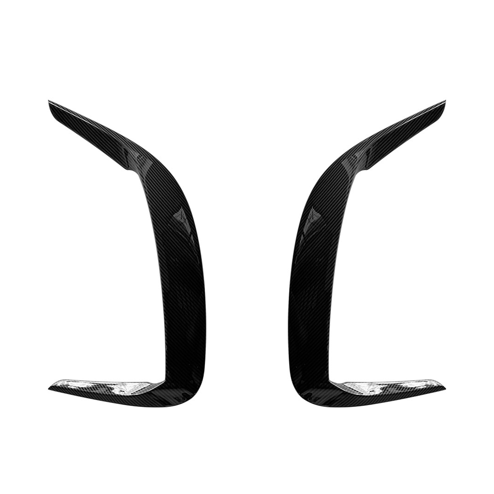 Ikon Motorsports Side Fin Vents Compatible with 2015-2023 Dodge Charger ...
