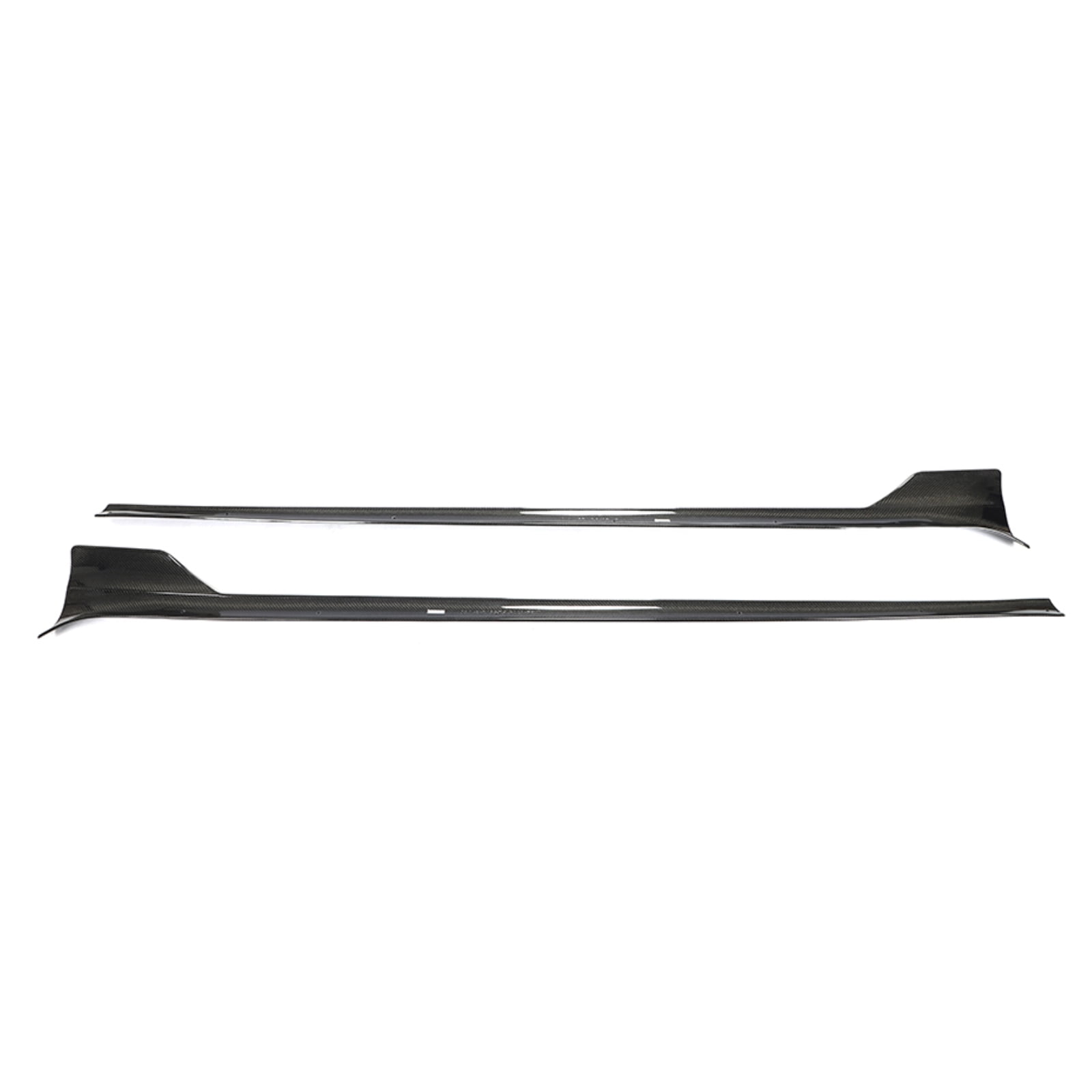 Ikon Motorsports Side Skirts Compatible With 2021-2025 Tesla Model S ...