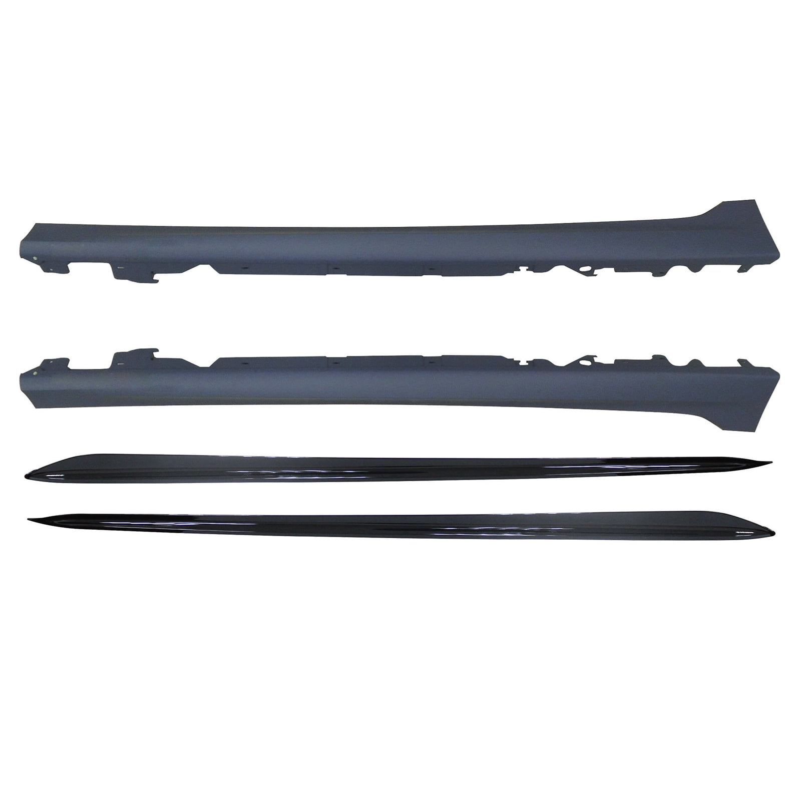 Ikon Motorsports Side Skirts + Rocket Panel Fits 2019-2026 BMW 3 Series ...