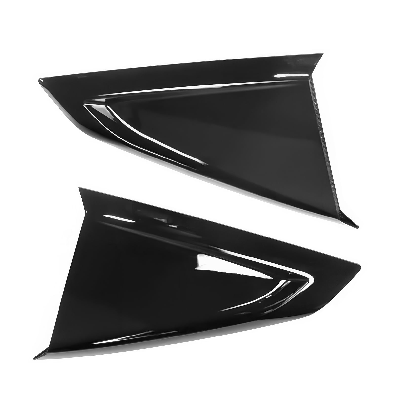 Ikon Motorsports Side Window Louver Compatible with 2024-2025 Ford ...