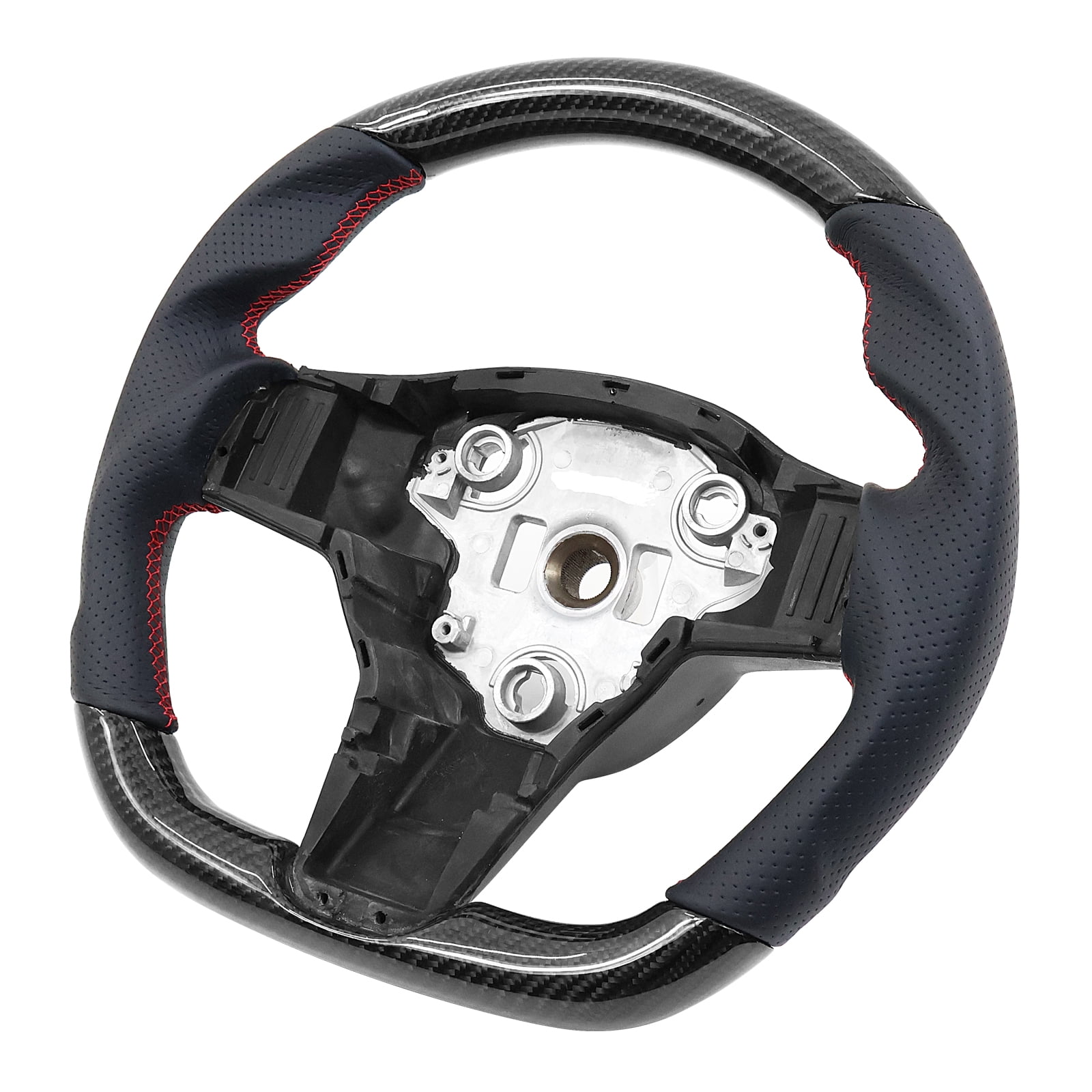 Ikon Motorsports Steering Wheel Compatible with 17-23 Tesla Model 3 Y ...