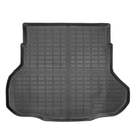 Ikon Motorsports TPE All Weather Heavy Duty Rear Trunk Tray Cargo Liner ...