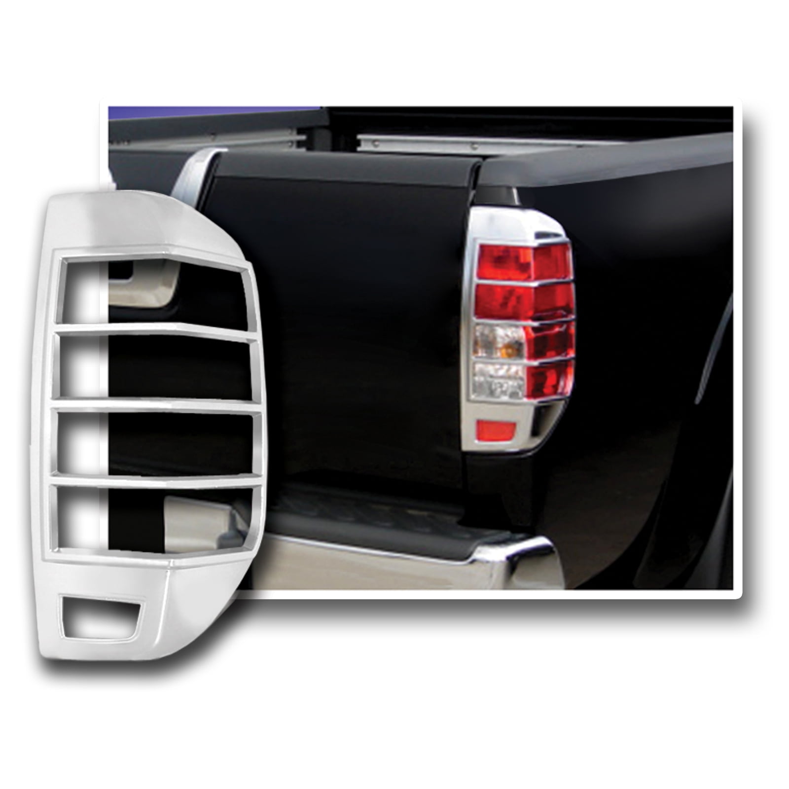 Ikon Motorsports Tail Light Bezel Compatible with 2005-2021 Nissan ...