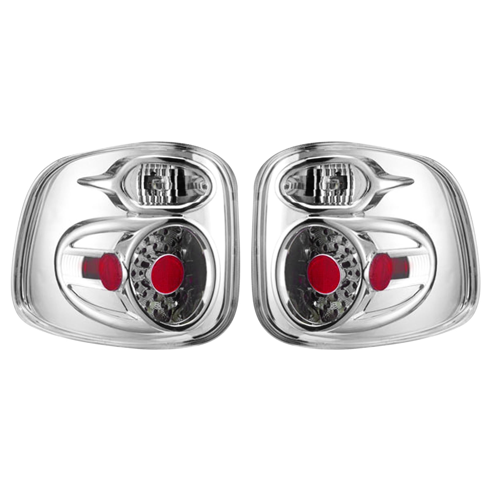 Ikon Motorsports Tail Lights Compatible with 1997-2003 Ford F-150 with ...