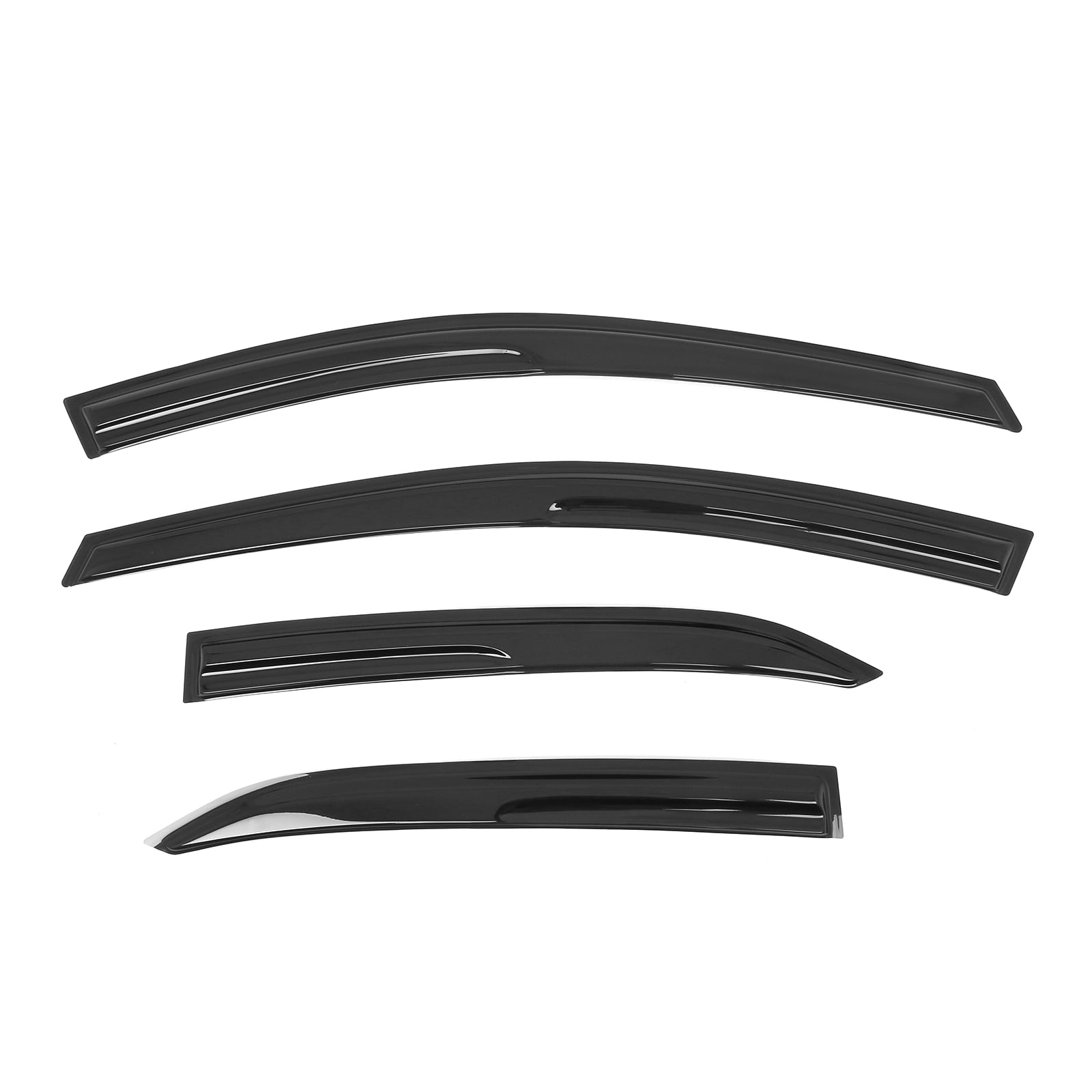 Ikon Motorsports Tape on Window Visors Compatible With 2018-2024 Toyota ...