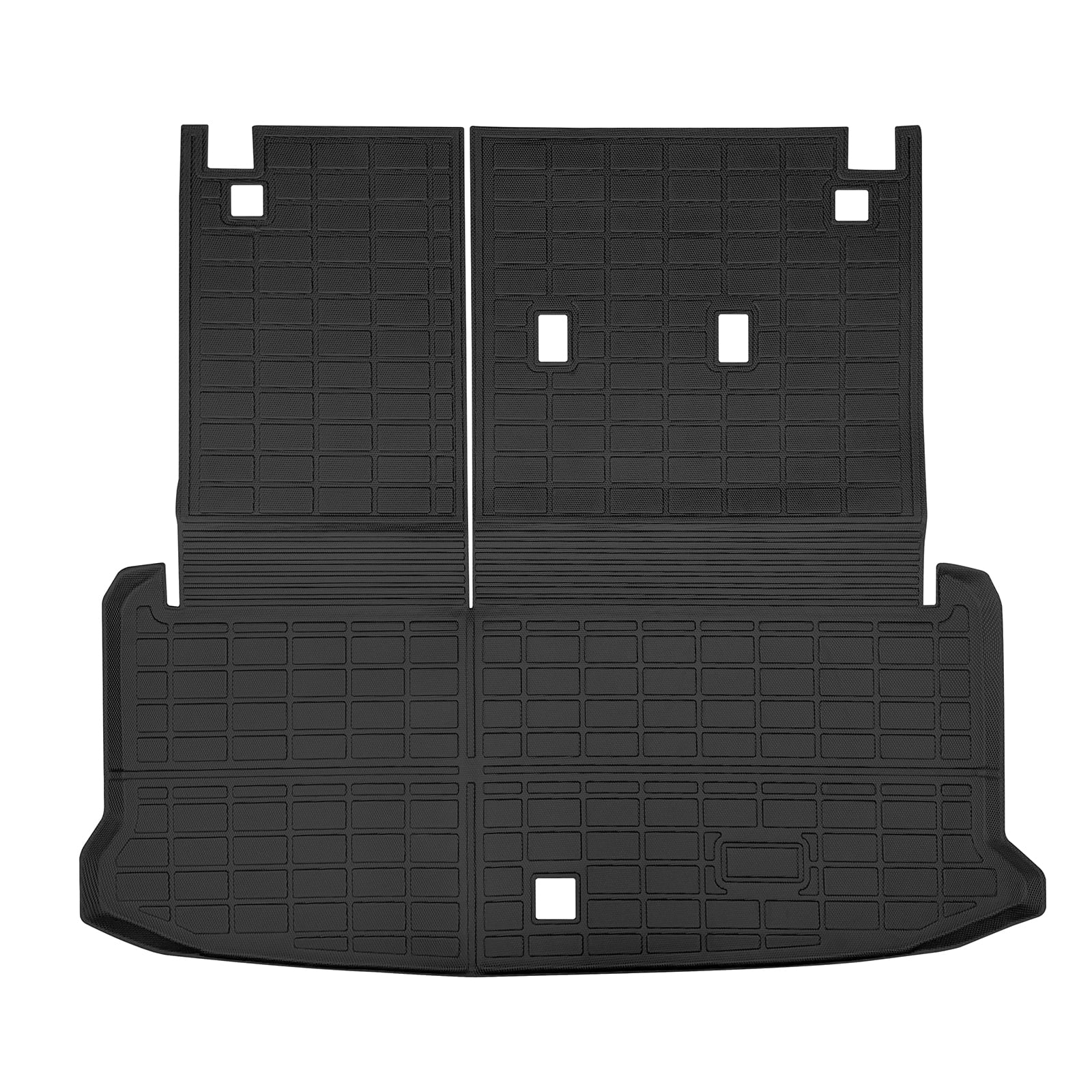 Ikon Motorsports Trunk Mat With Backrest Cover Compatible With 2024 ...