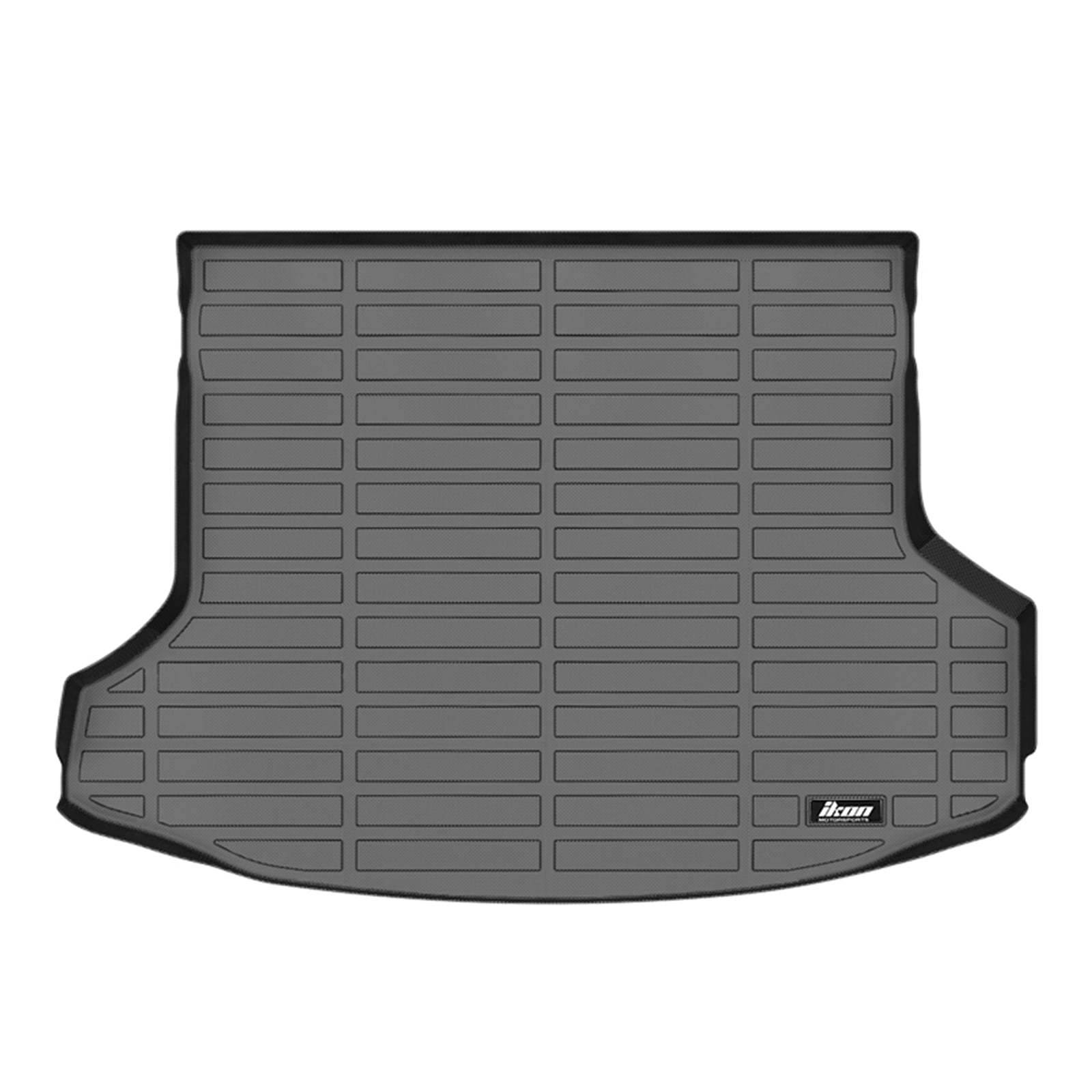 Ikon Motorsports Trunk Mat Compatible With 2022-2024 Genesis GV70, Black 3D Molded Car Rear ...
