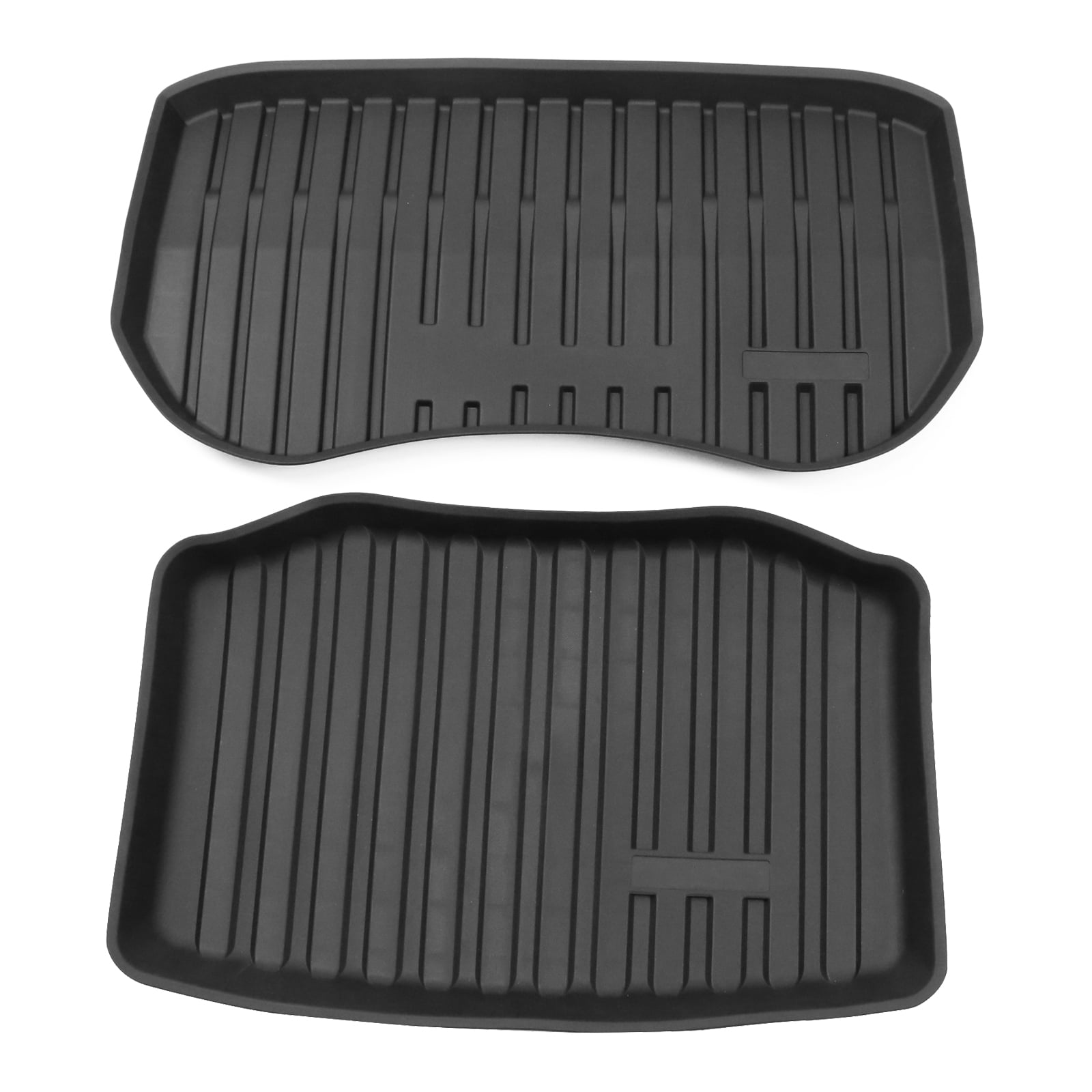 Ikon Motorsports Trunk Mats Cargo Liner Compatible with 2021-2023 Tesla ...