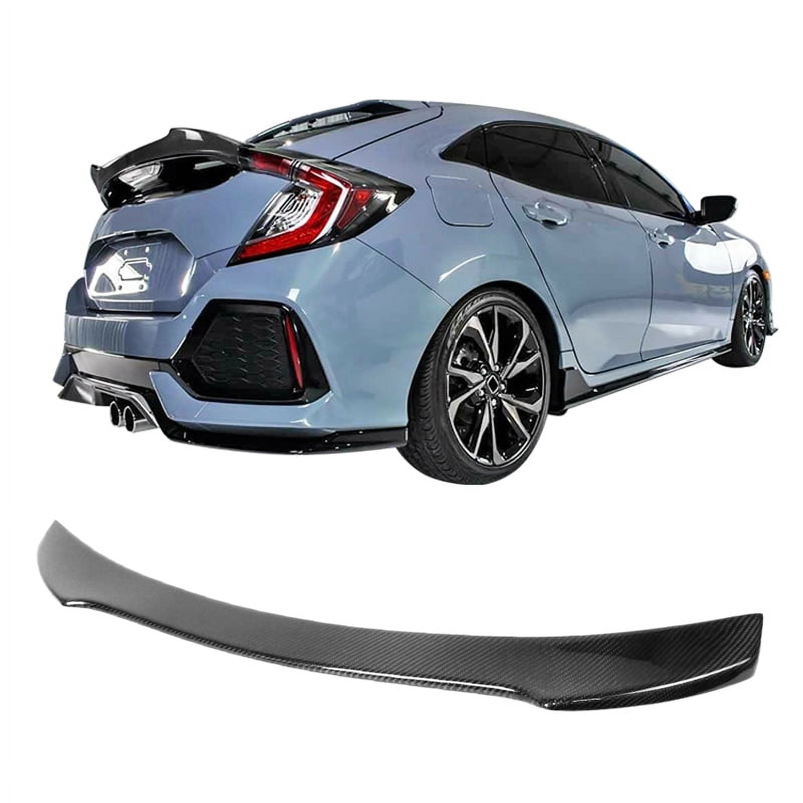 Ikon Motorsports Trunk Spoiler Compatible With 2017-2021 Honda Civic X ...