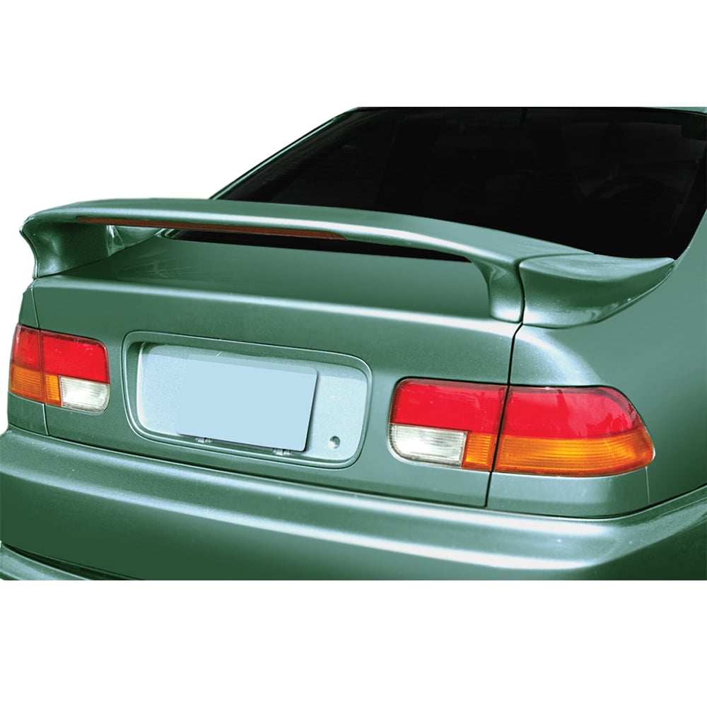 Ikon Motorsports Trunk Spoiler Compatible with 1996-2000 Honda Civic 2 ...