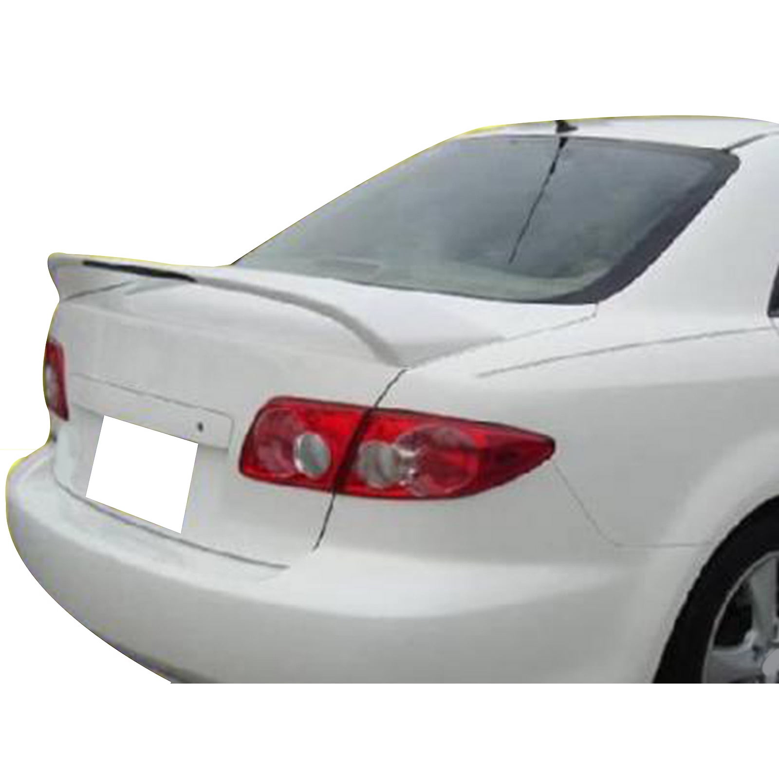 Ikon Motorsports Trunk Spoiler Compatible with 2003-2008 Mazda 6 OEM ...