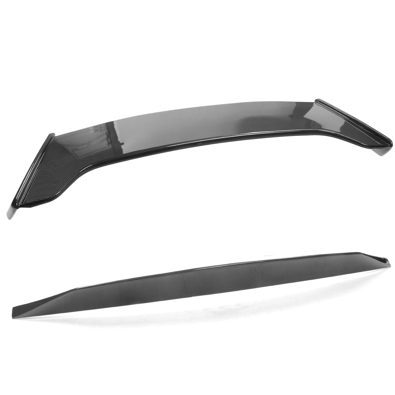 Ikon Motorsports Trunk Spoiler + Roof Spoiler Compatible With 2021-2025 ...