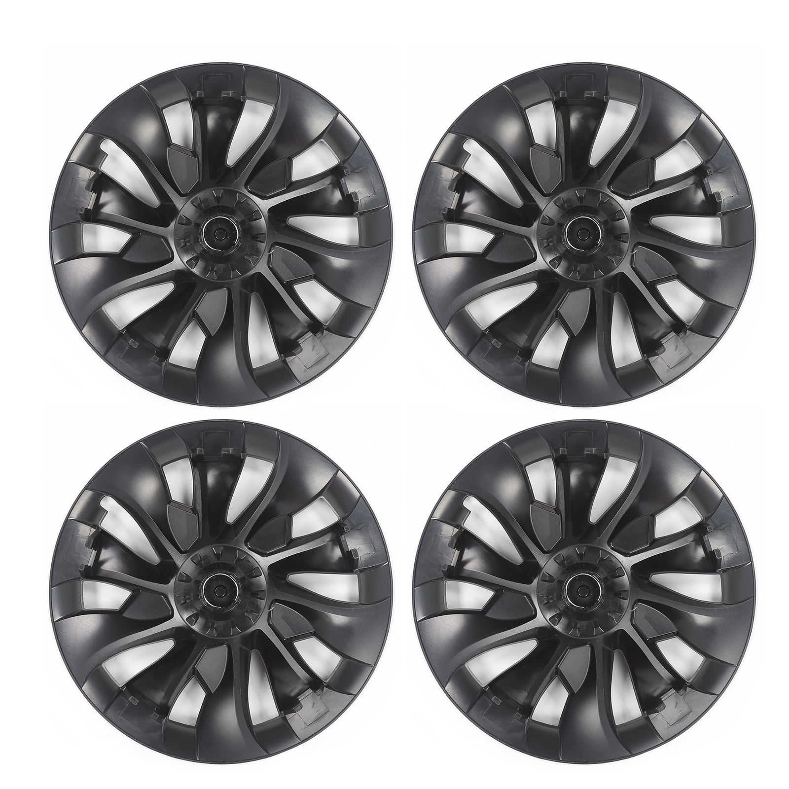 Ikon Motorsports, Wheel Hubcaps Rim Cover Compatible With 2017-2023 ...