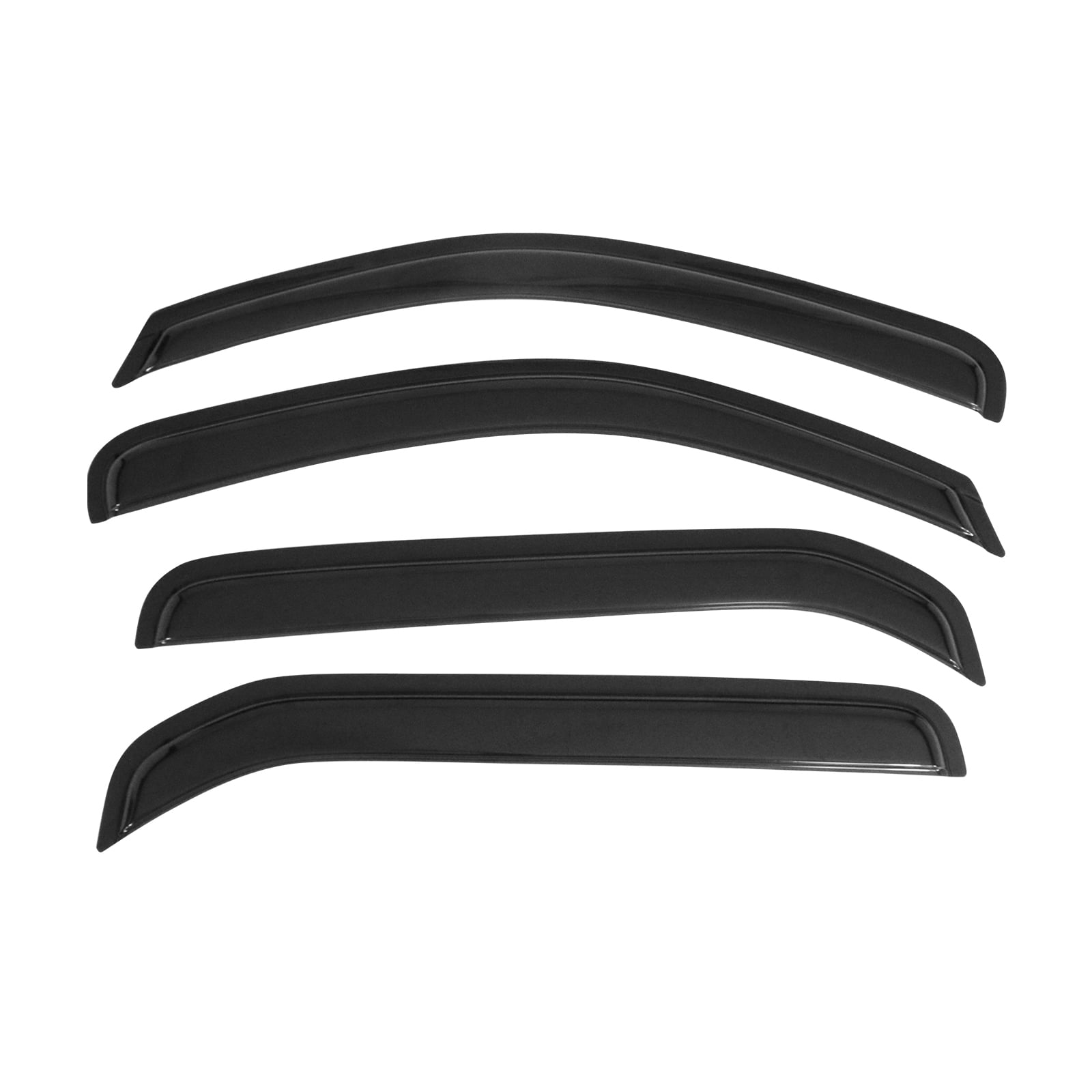 Ikon Motorsports Window Visor Compatible with 05-16 Nissan Xterra N50 ...