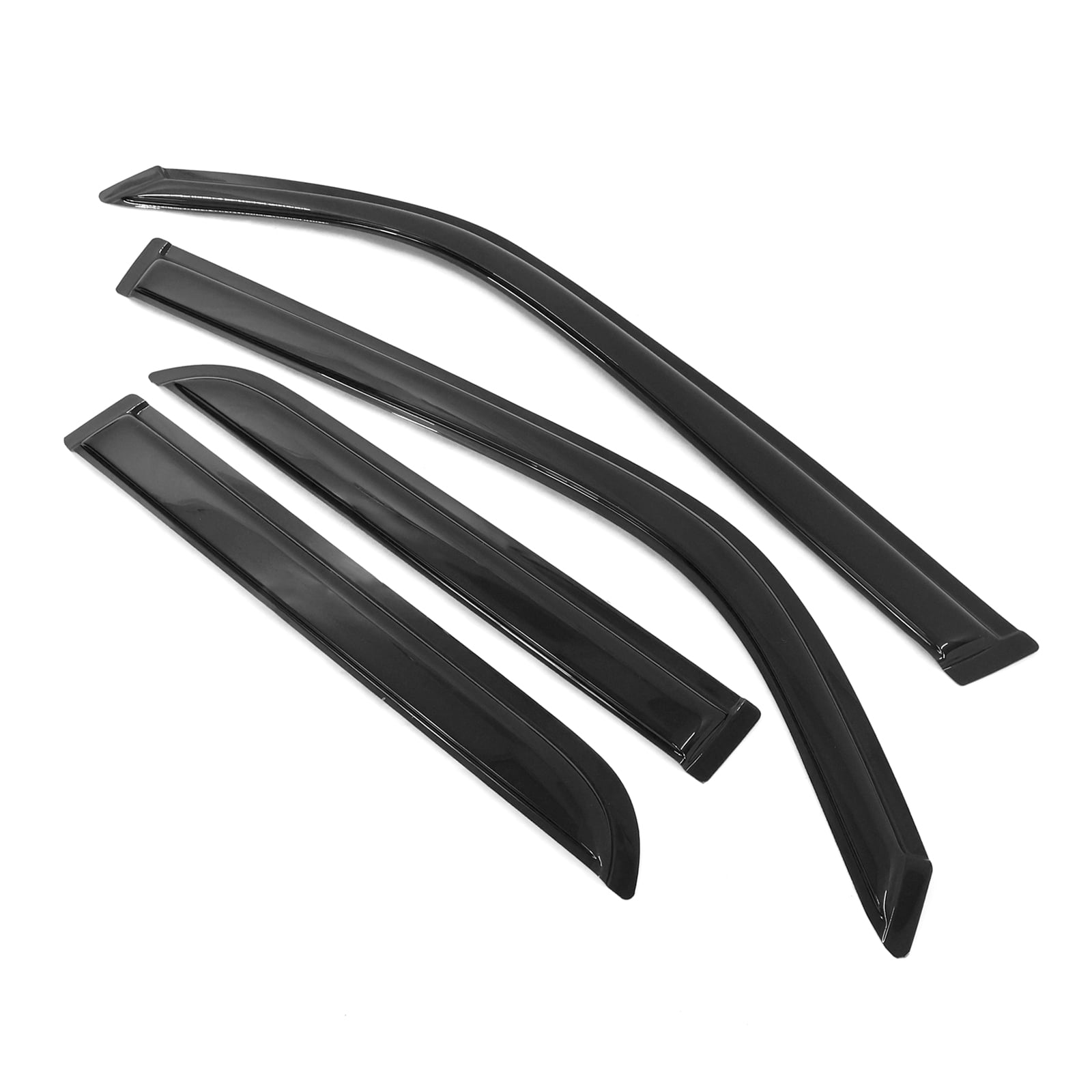 Ikon Motorsports Window Visor Compatible with 2010-2023 Toyota 4Runner ...