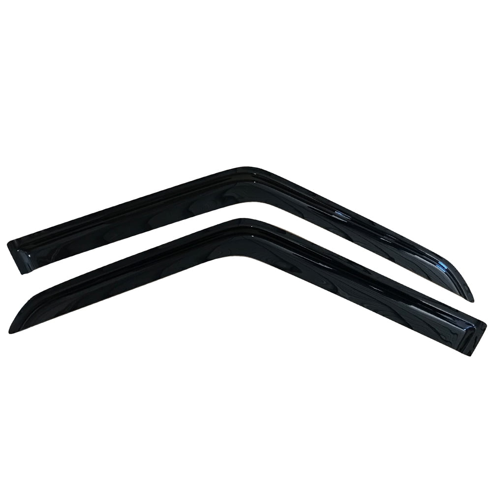 Ikon Motorsports Window Visor Compatible with 84-01 Jeep Cherokee XJ BJ ...
