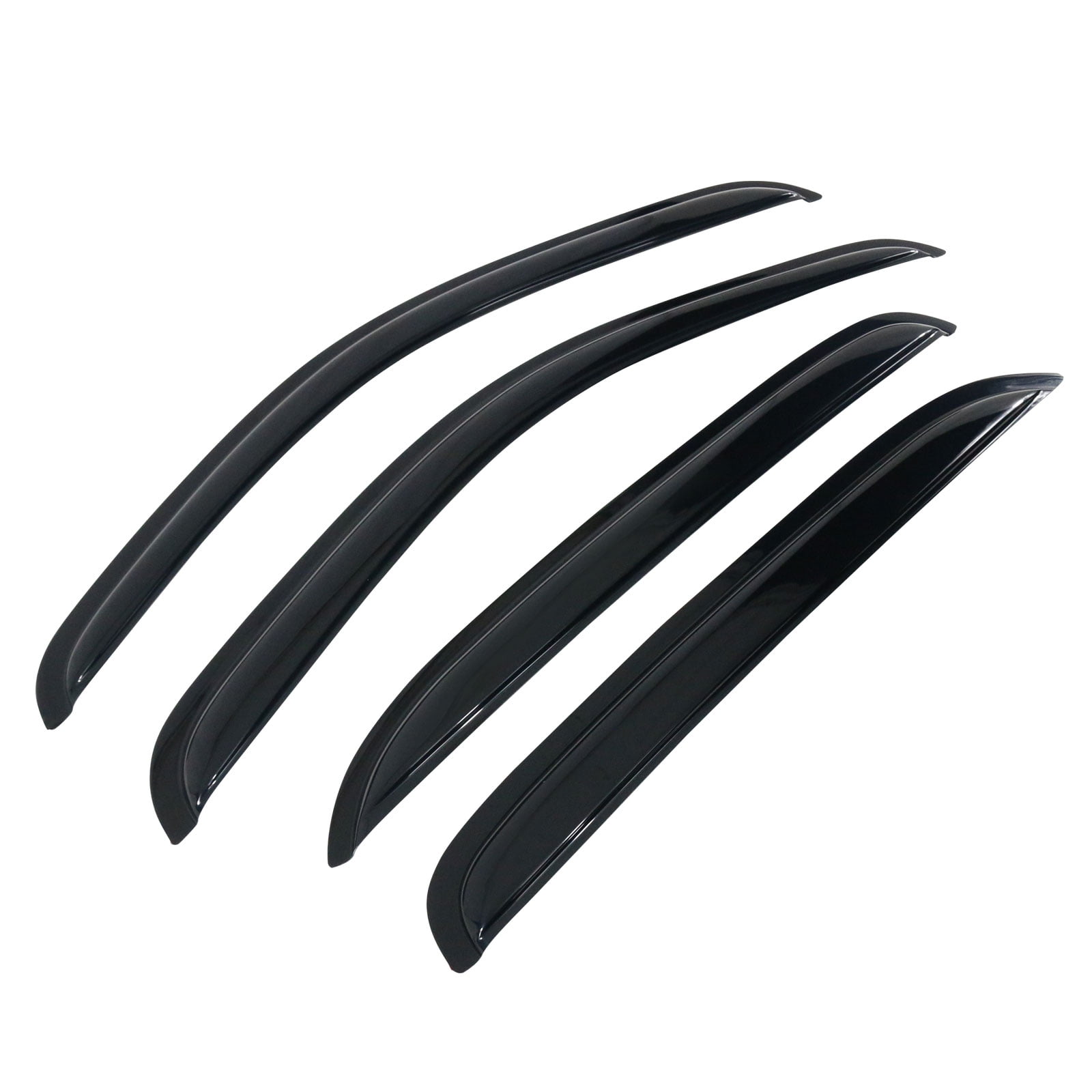 Ikon Motorsports Window Visors Fit 08-13 Chevy Silverado GMC Sierra ...