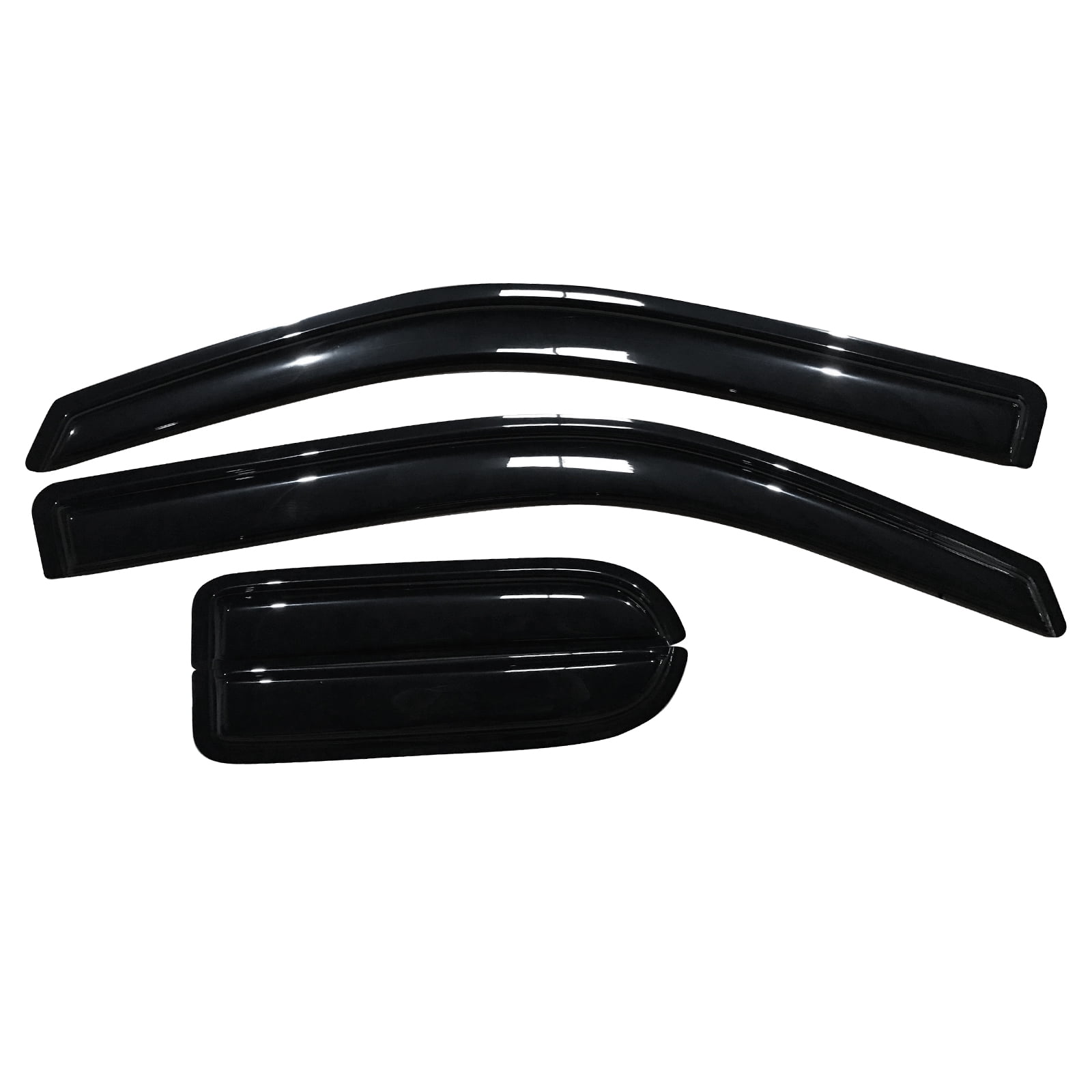 Ikon Motorsports Window Visors Windshield Fit 04-14 Ford F150 Supercab ...
