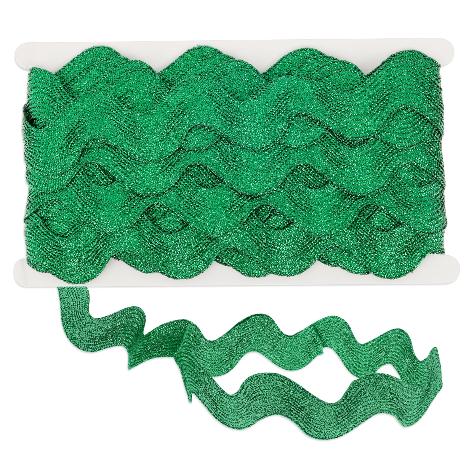 Ikoopy 10 Yards Metallic Rick Rack 25mm Wide Glitter Rick Rack Trim Zig ...