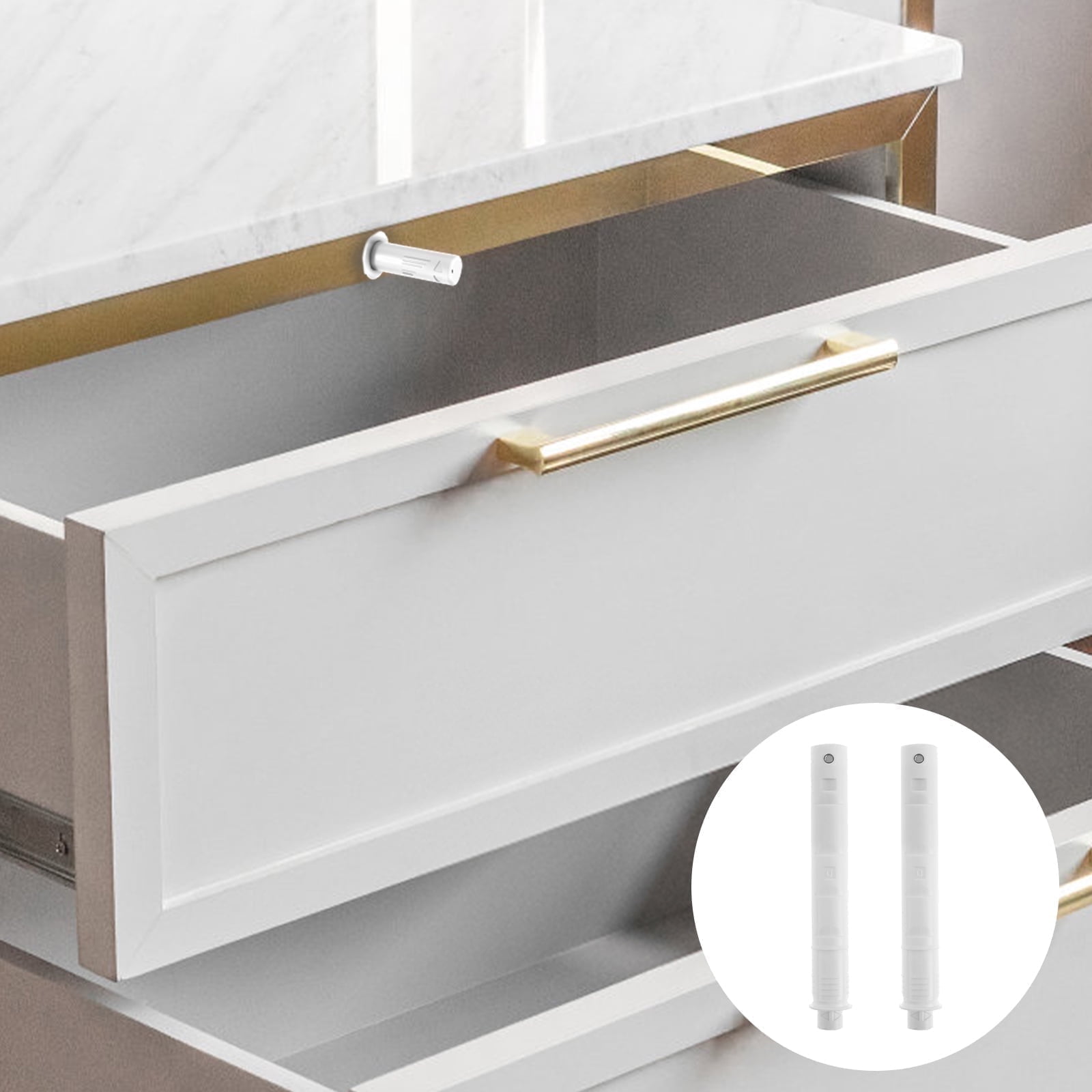 Ikoopy 12Pcs Magnetic Push Latch Adjustable Push to Open Door Latch ...