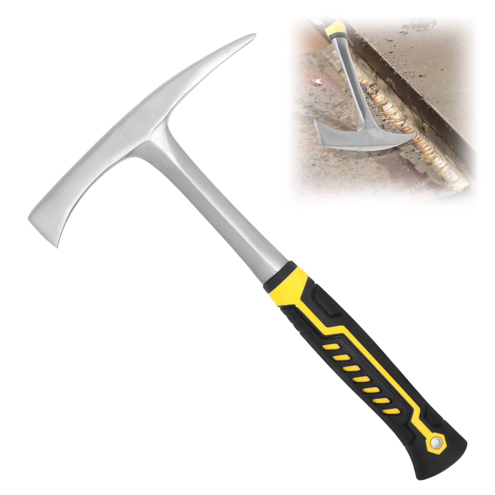 Wekvgz 14oz Head Weight Chipping Hammer High Carbon Steel Welding ...