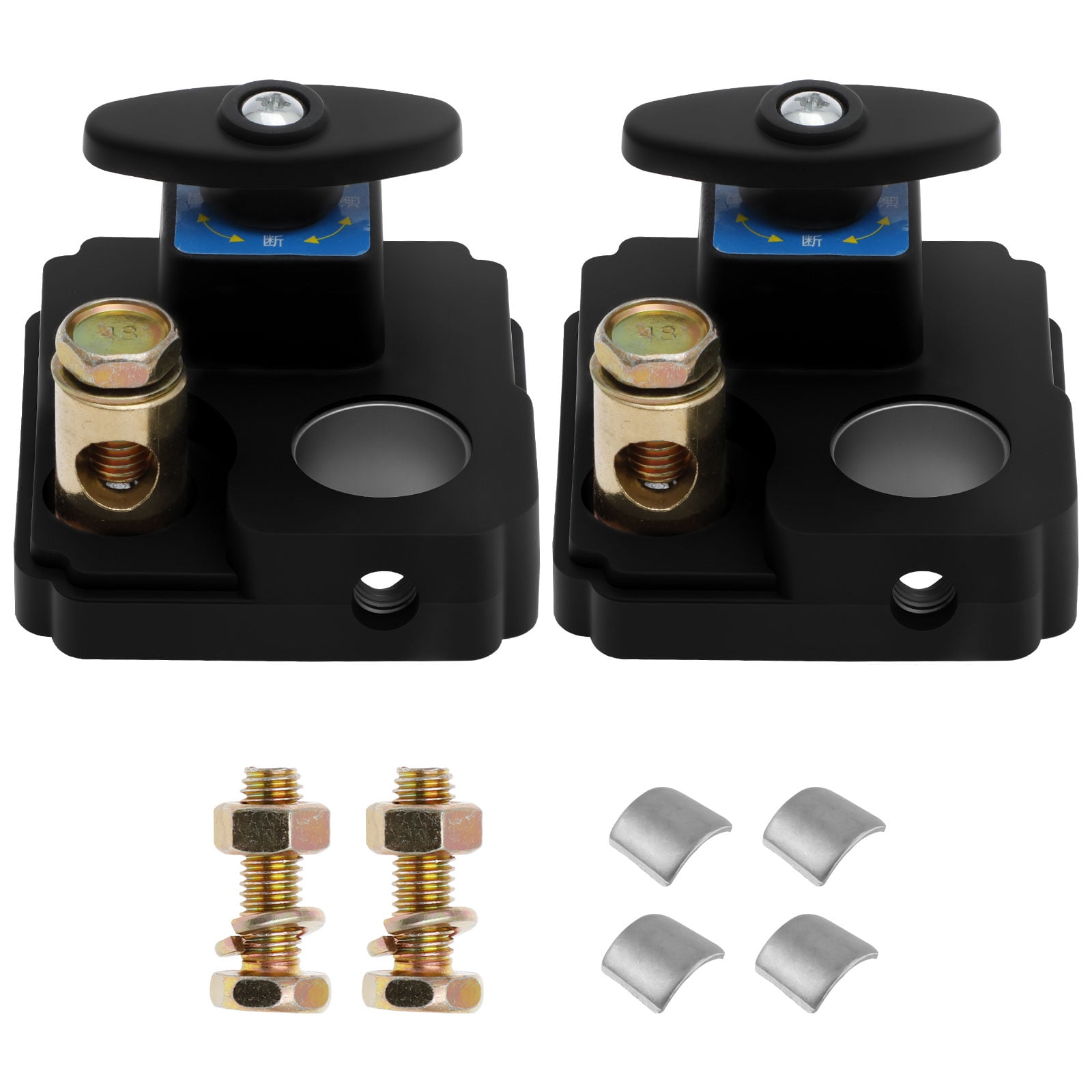 Ikoopy 2 Pcs Battery Disconnect Switch Efficient Battery Shut Off ...