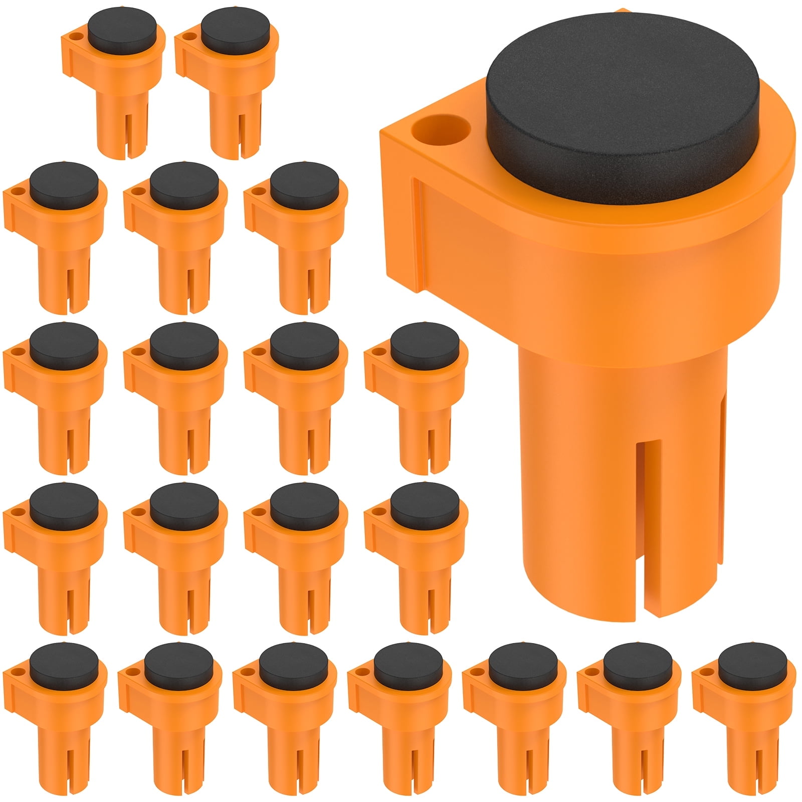 Ikoopy 20Pcs Bench Clamp Set 19mm Plastic Workbench Hole Stop Premium ...