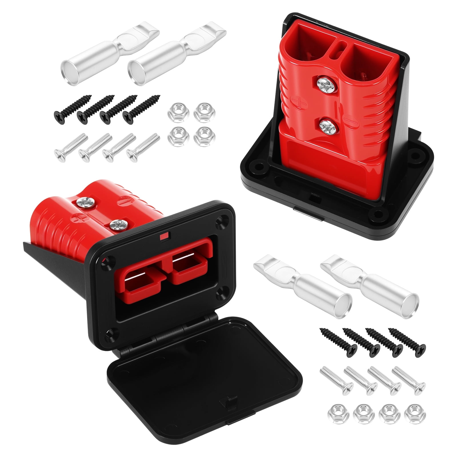Ikoopy 2Pcs 175A Flush Mounted Plug Connectors Portable Batteries Quick ...