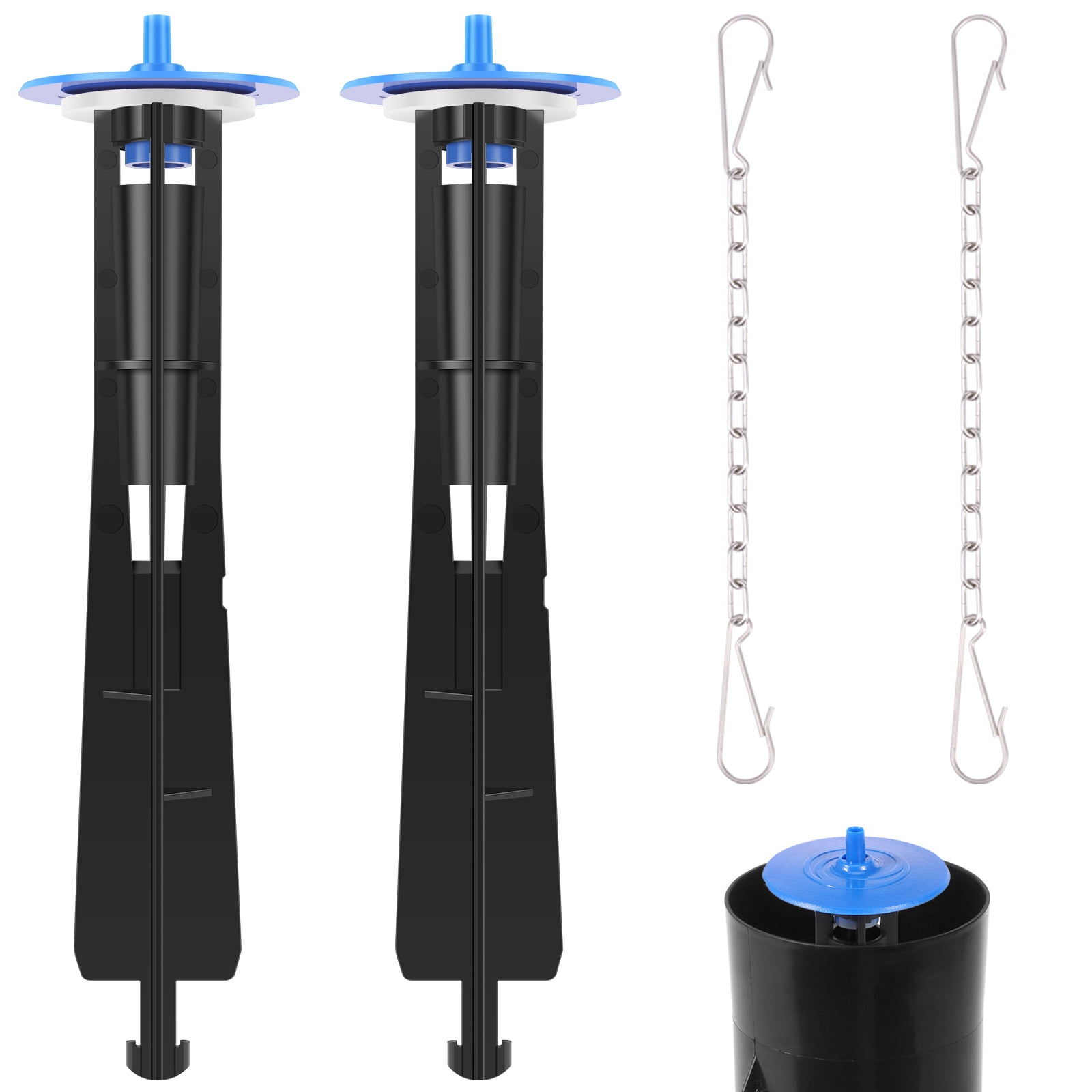 Ikoopy 2Pcs Toilet Flush Valve Repair Kit for GP1229656 Plastic Toilet ...