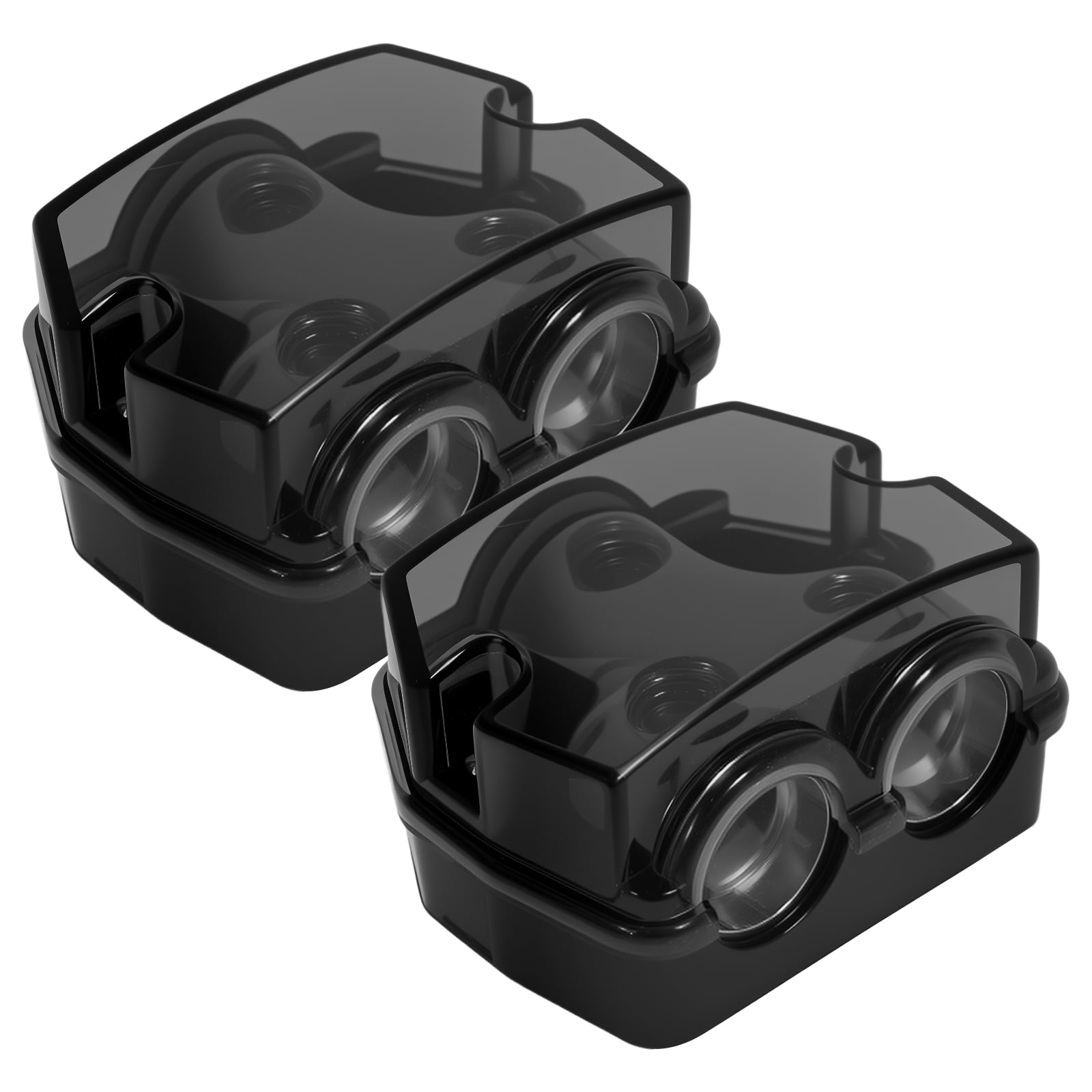 Ikoopy 2Pcs Zinc Alloy 2 Way Power Distribution Block Effective ...