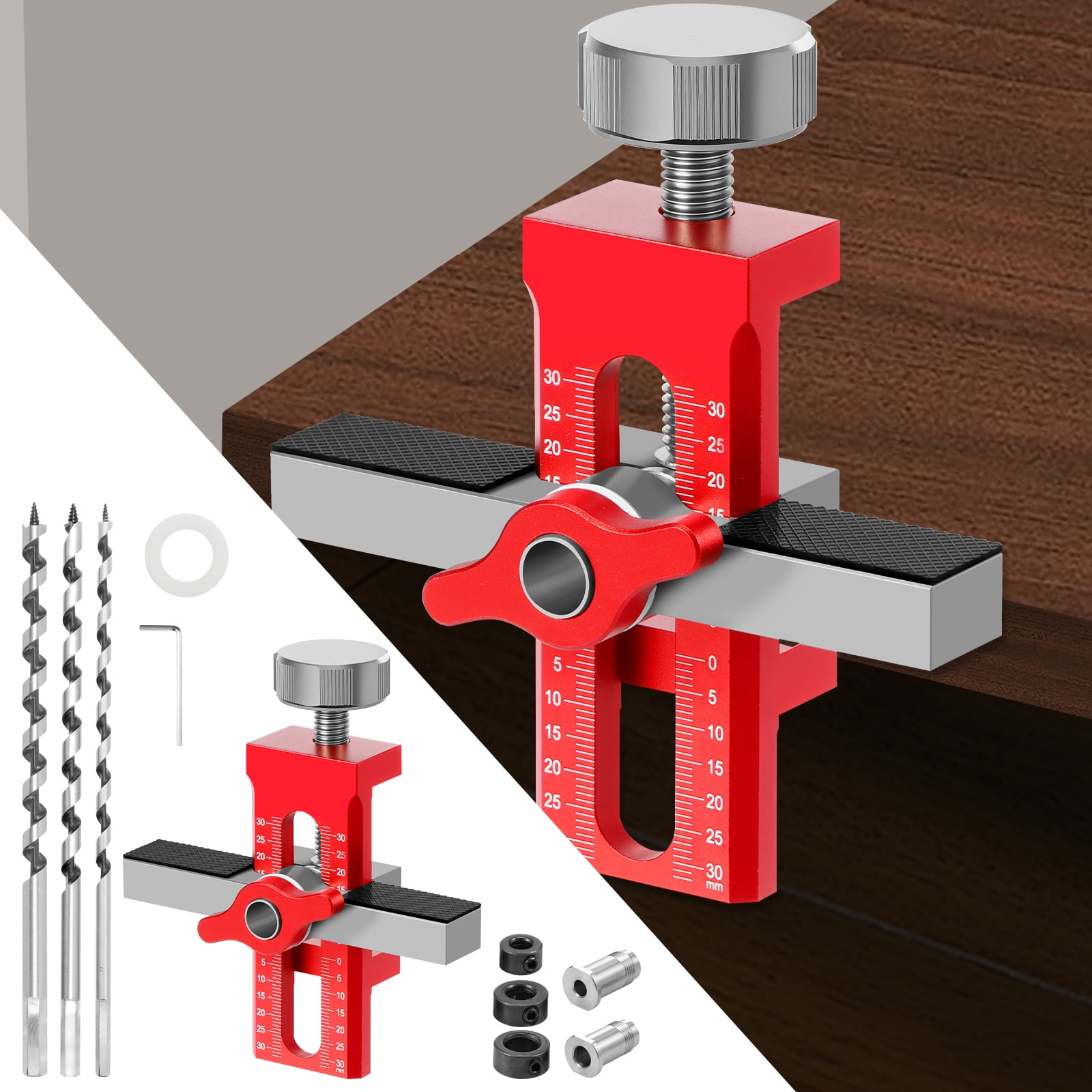 Ikoopy 2Sets Cabinet Installation Tool Aluminium Alloy Door Mounting ...