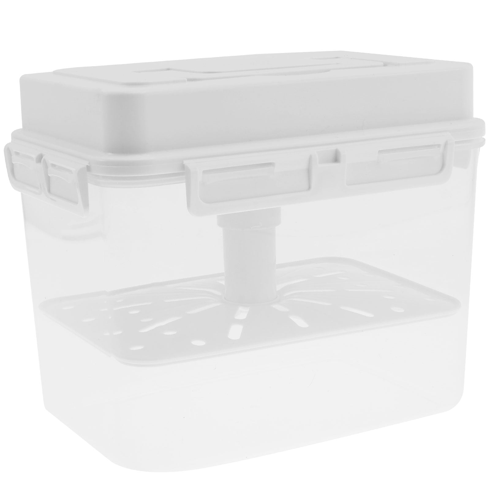 Ikoopy 2Sets Plastic Press Fermentation Container With Hidden Handle ...