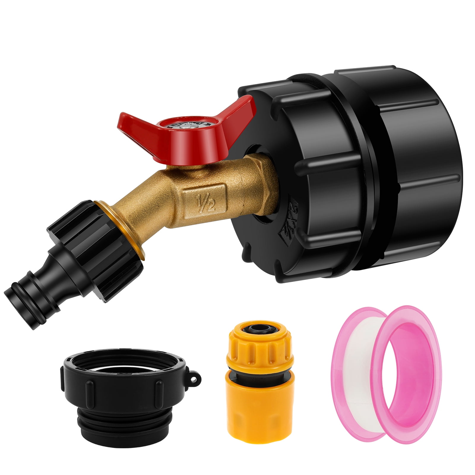 Ikoopy 3 Size IBC Tote Adapter 2.44inch Fine 2inch Fine and 2inch ...